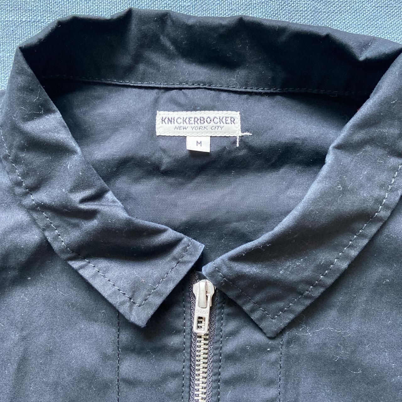 Knickerbocker New York City Black stiff cotton... - Depop