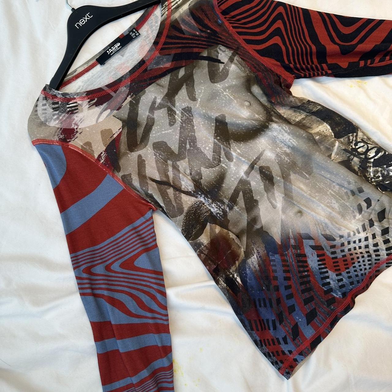 Jaded London Body print top Never worn, without... - Depop
