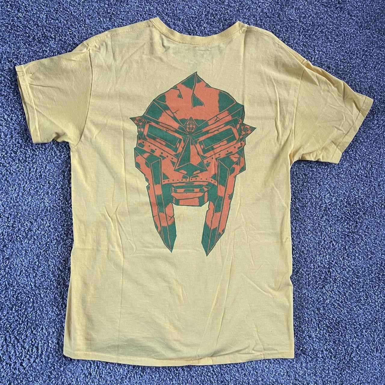 Official MF DOOM Gas Drawls merch Yellow with... | Depop