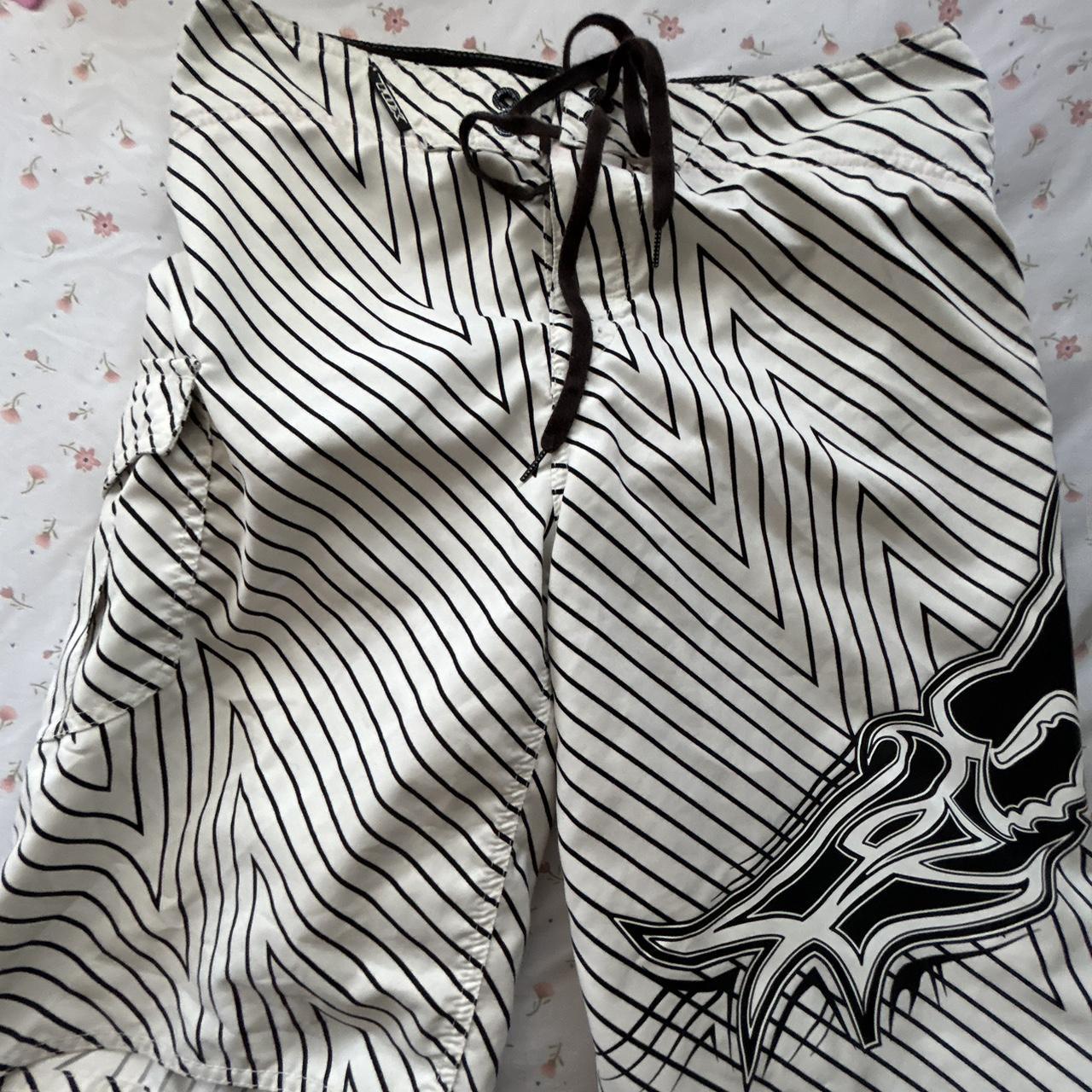 Fox racing y2k swimming trunks ⁂ 🗡️ sick asf fox... - Depop