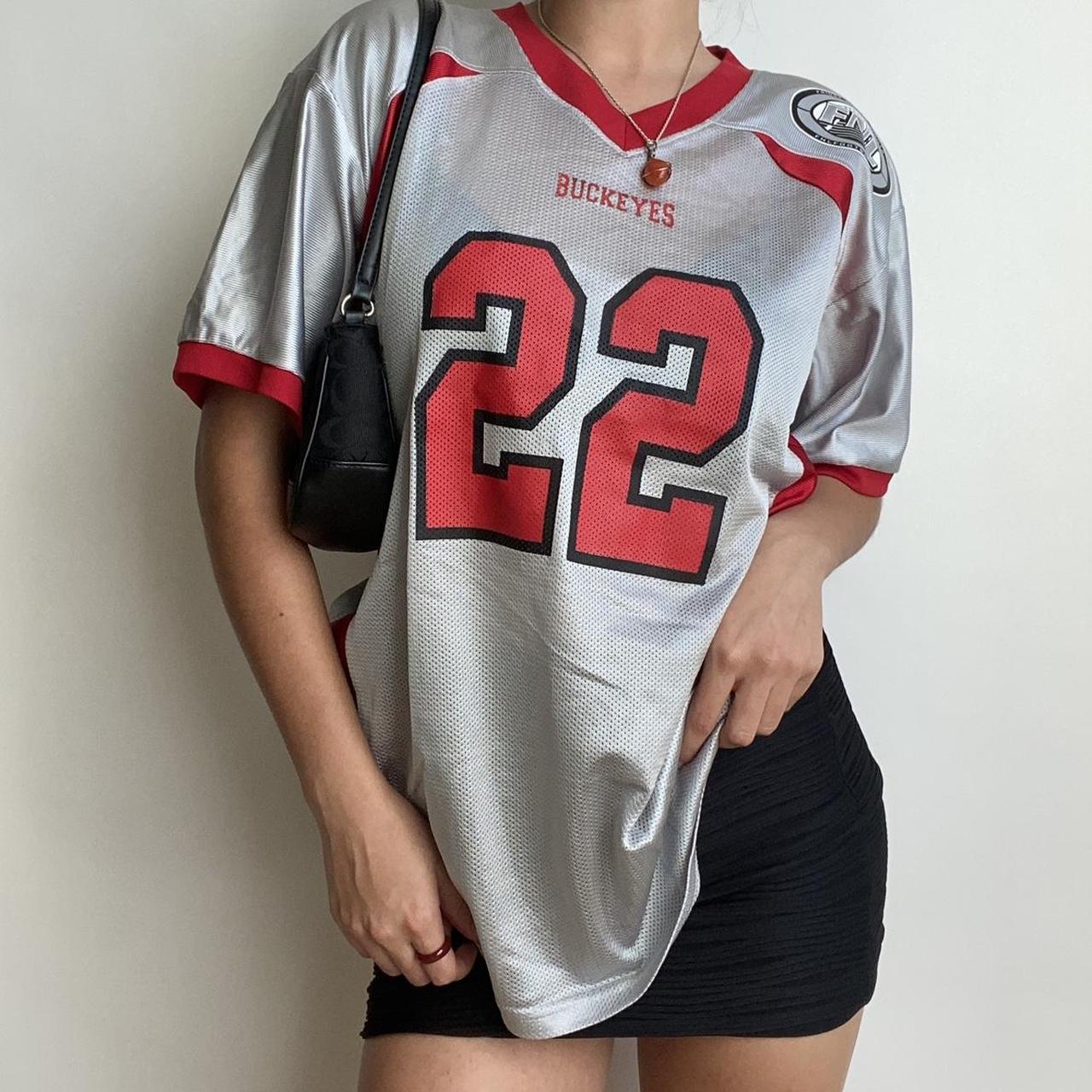 blokecore oversized football jersey 💋 the cutest... - Depop