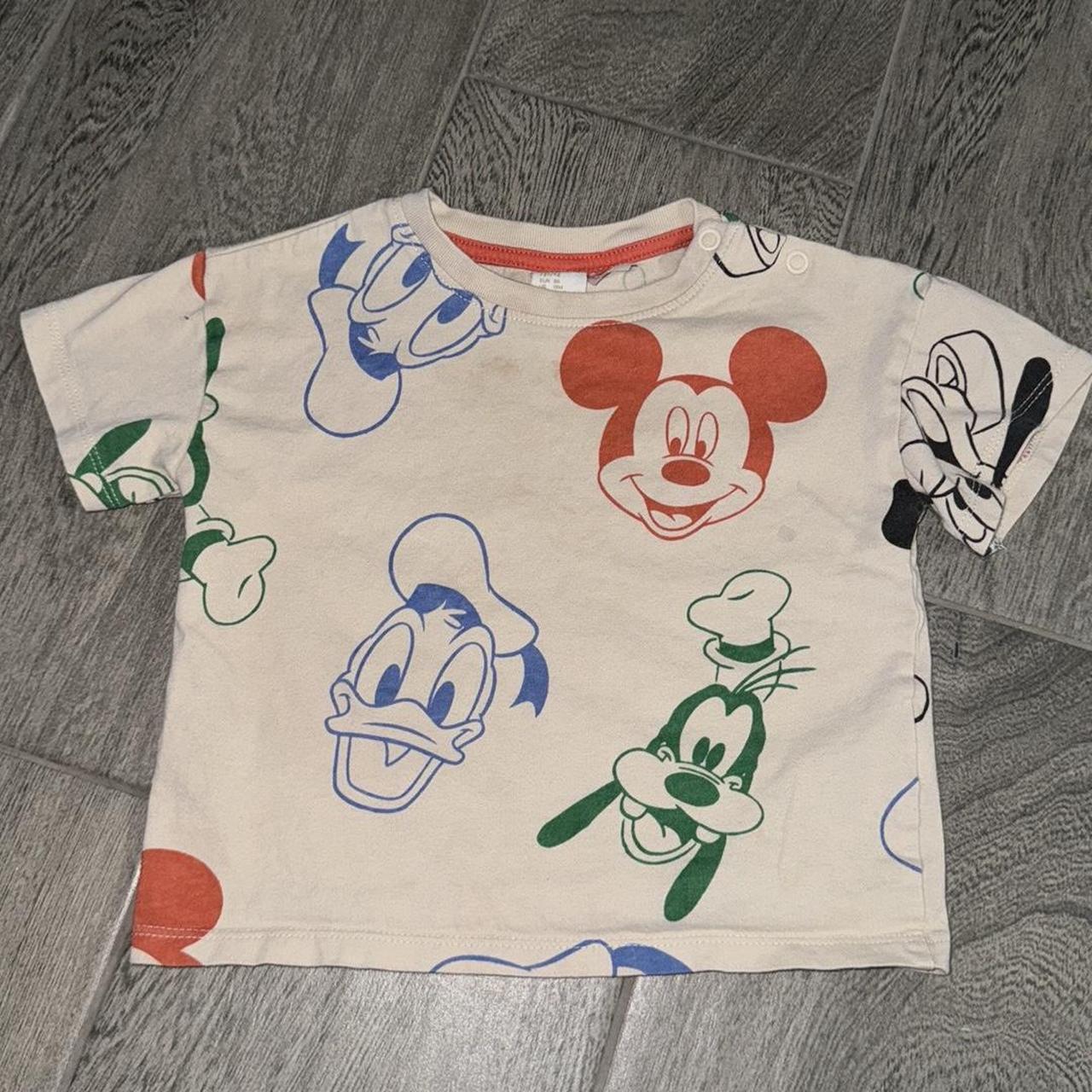 H&M Mickey Mouse t-shirts H&M Mickey Mouse T-shirt... - Depop