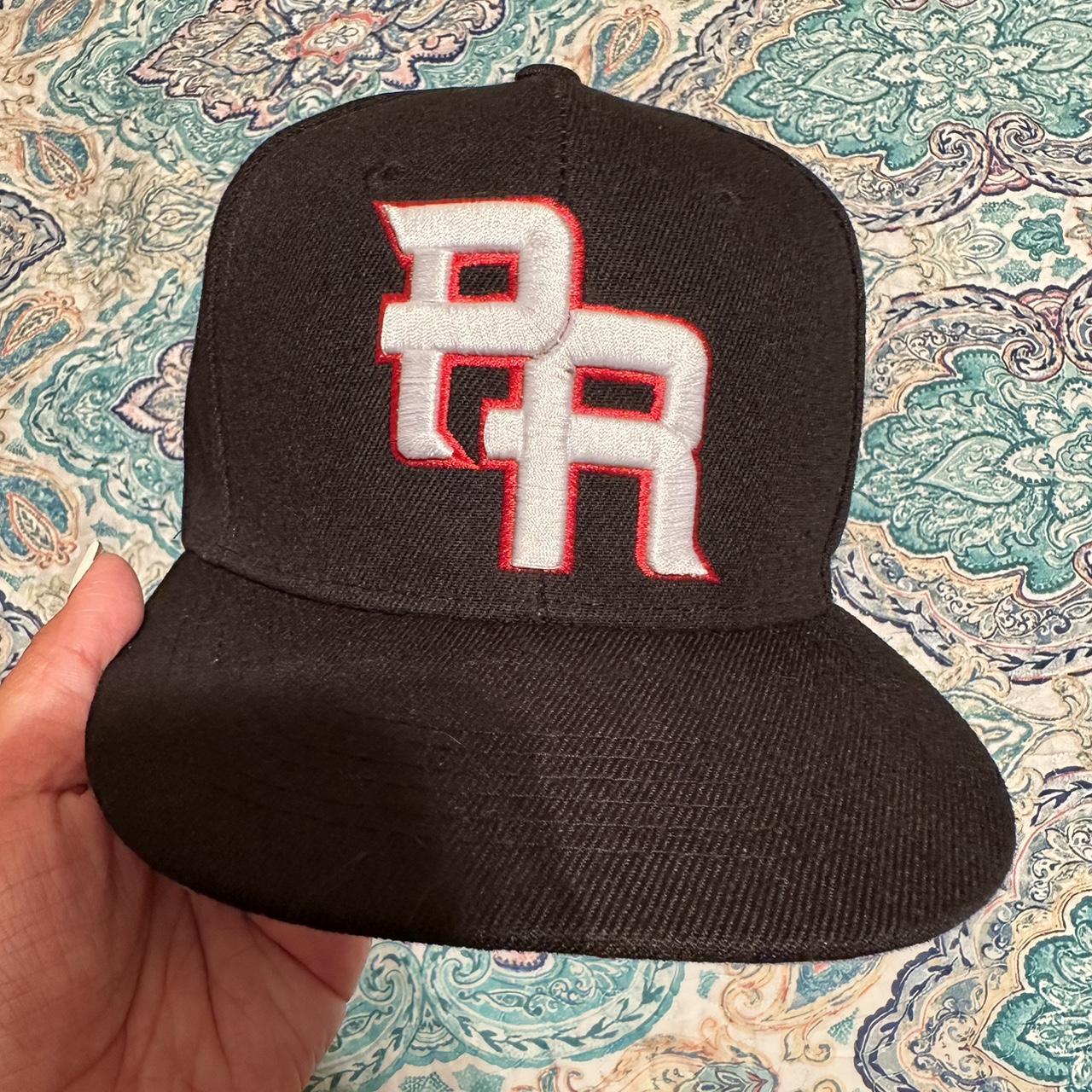 Puerto Rico MLB black SnapBack cap only tried on... - Depop