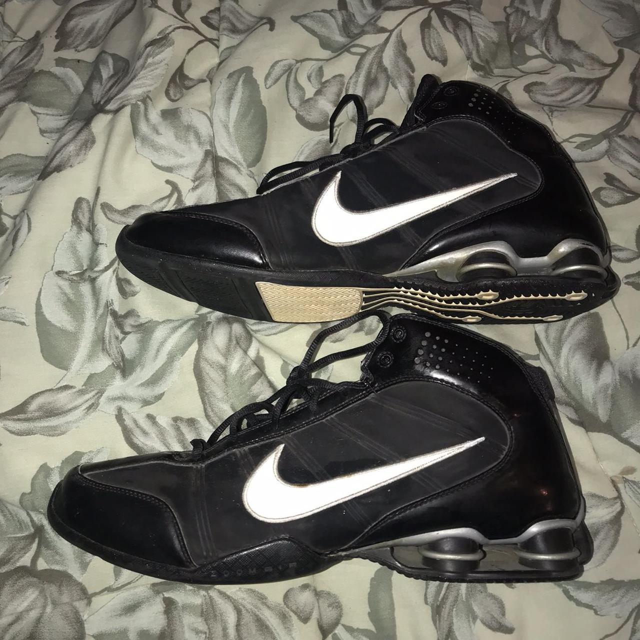 Hit up the court in these awesome black and white... - Depop