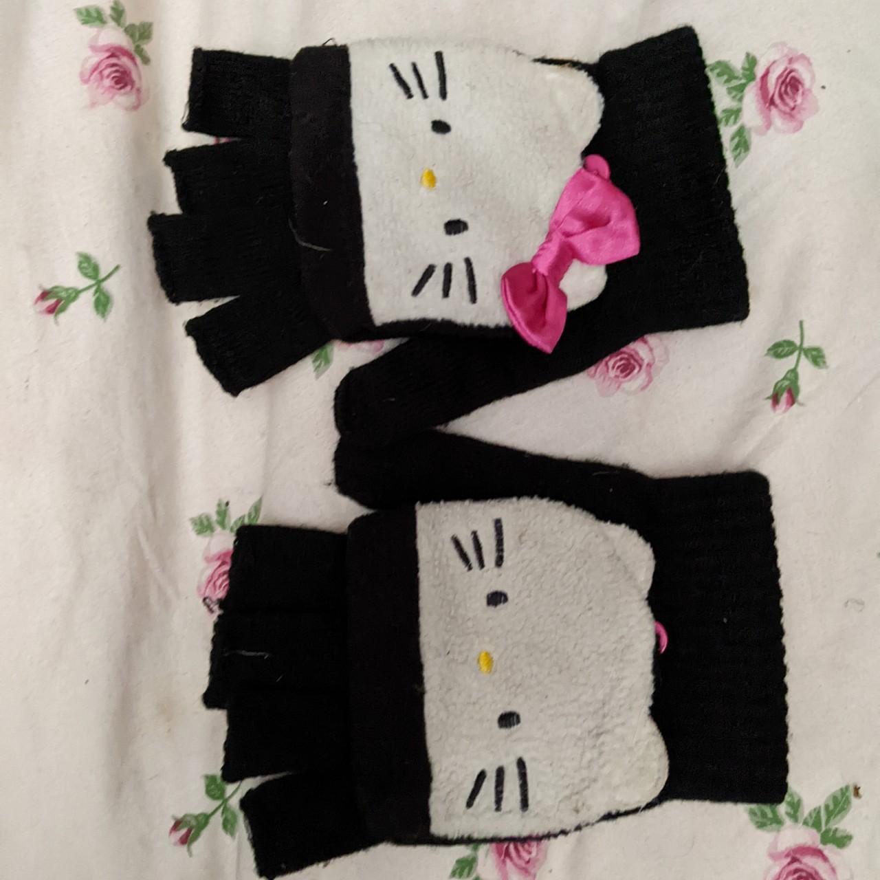 Hello Kitty mittens gloves. Official sanrio merch... - Depop