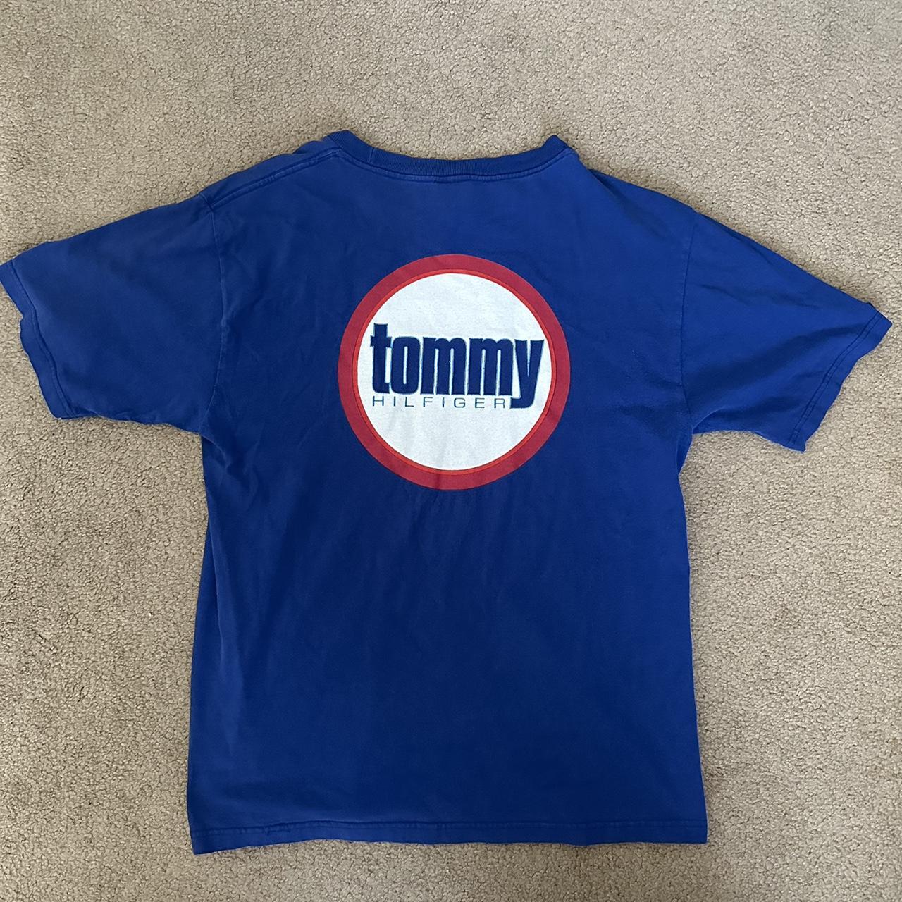 Vtg 90s Tommy Hilfiger tee excellent vintage... - Depop