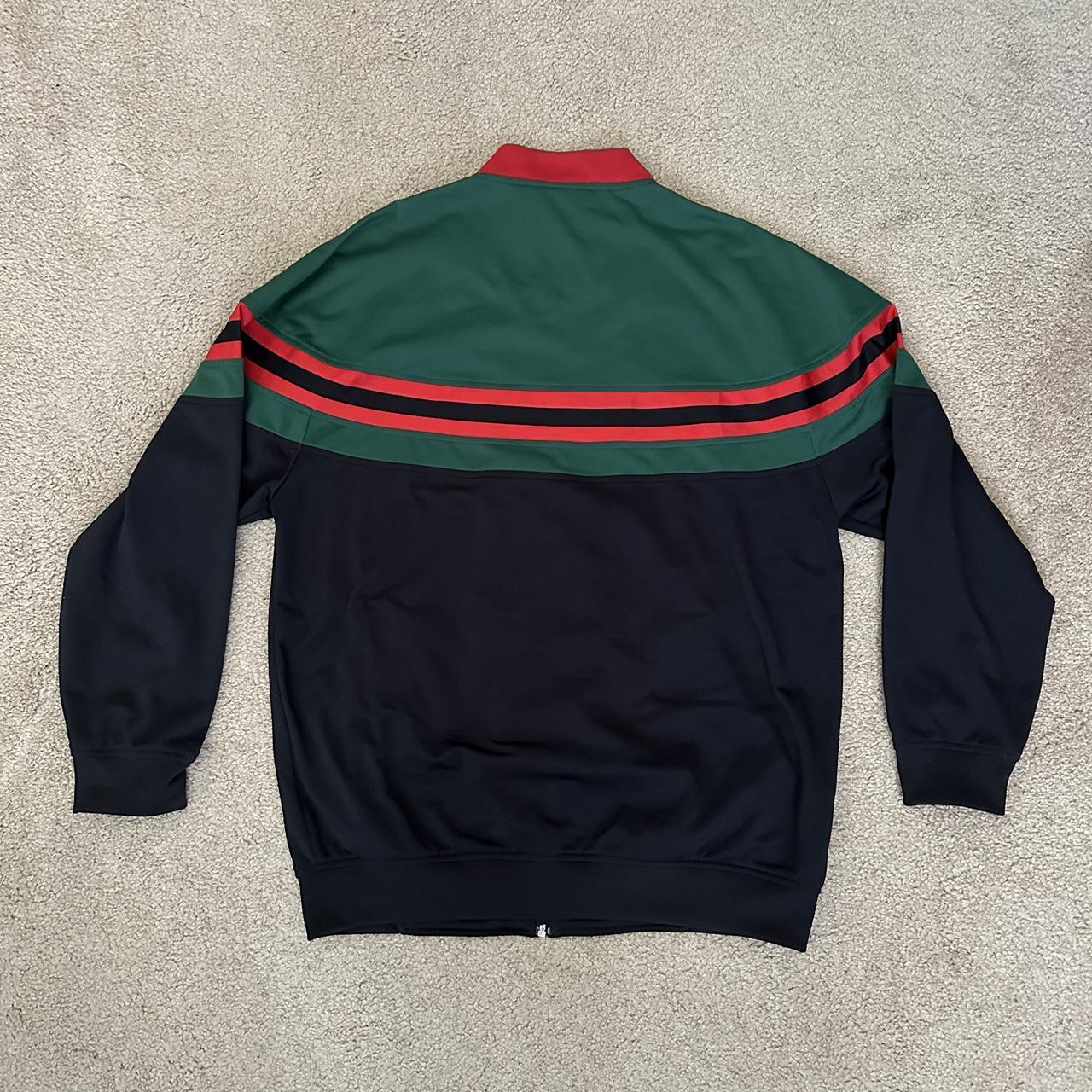 Pony track jacket like new pit to pit 24”, length... - Depop