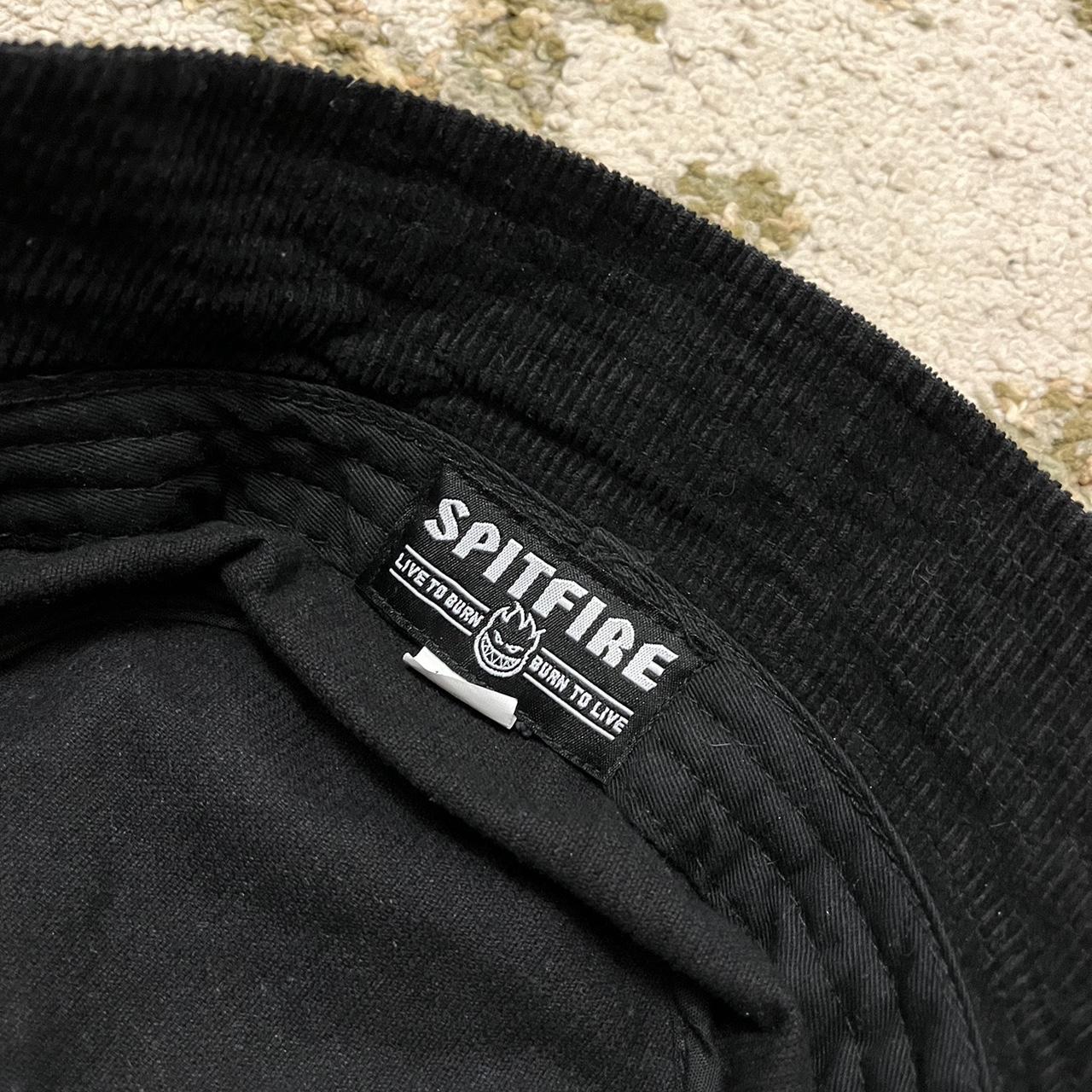 Spitfire Men's Black and Orange Hat | Depop