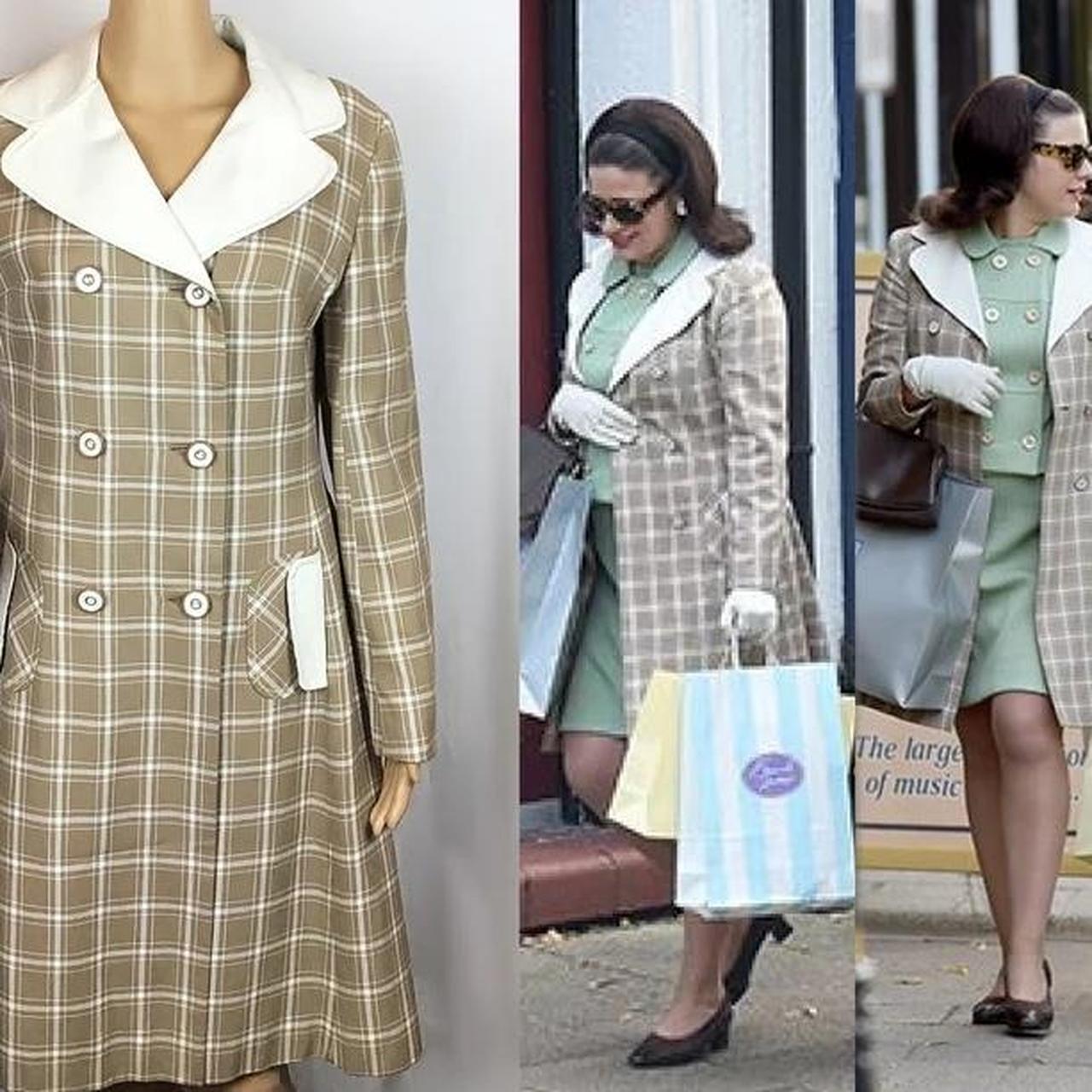 vintage 1960s Mid Century Mod mac coat by designer... | Depop