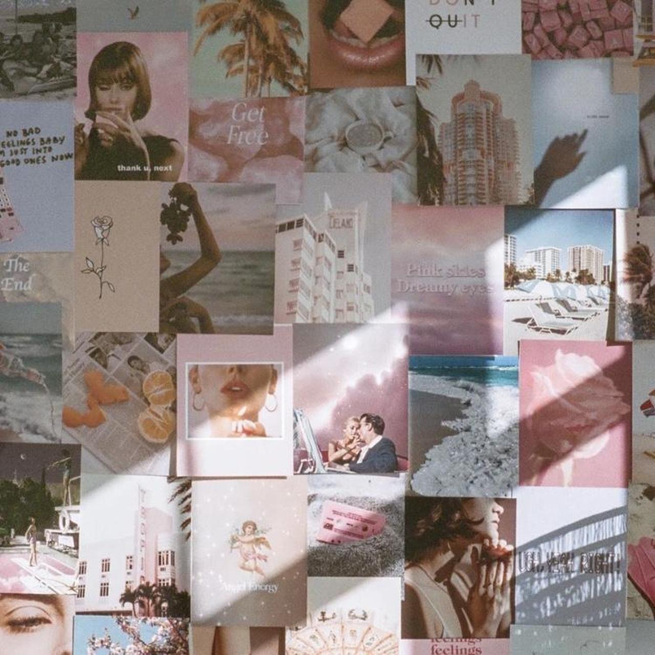 💭🩷 TEZZA COLLAGE KIT “DREAM” 🩷💭 - you will get 69... | Depop