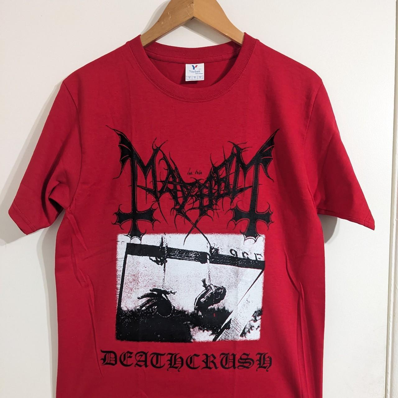 Mayhem band shirt - Deathcrush - brand new - high... - Depop