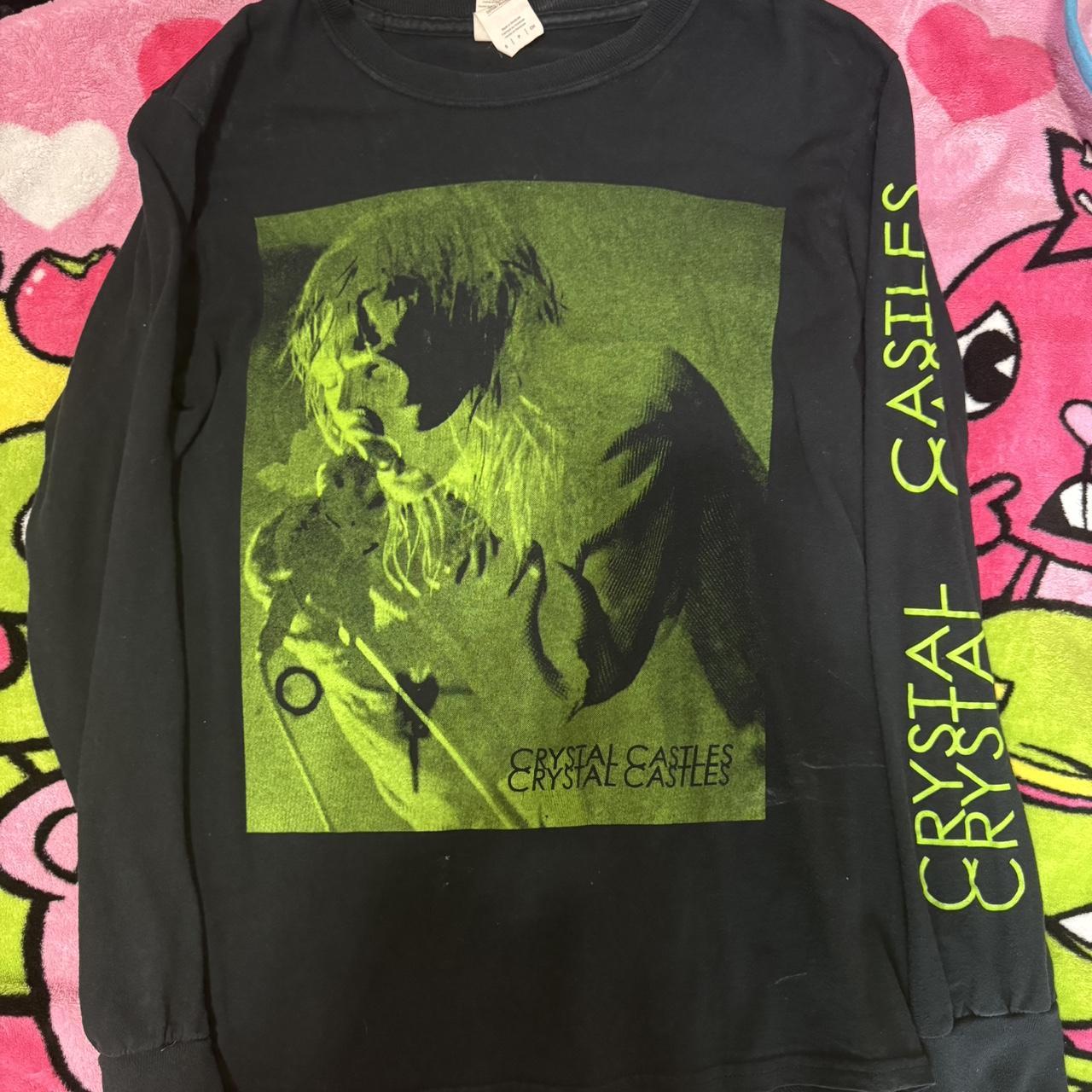 SEND OFFERS Rare Vintage Crystal Castles official... | Depop