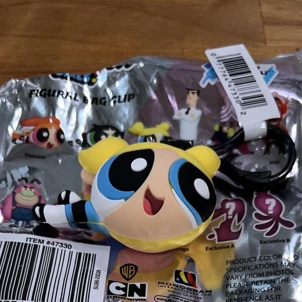 powerpuff girls bubbles keychain - Depop