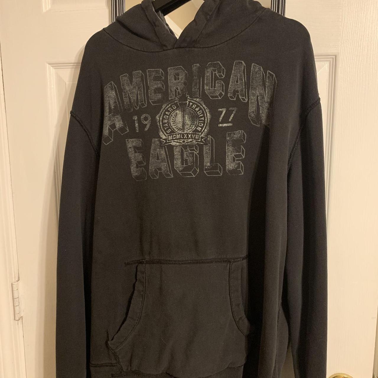 vintage men’s american eagle hoodie size - 4X has... - Depop