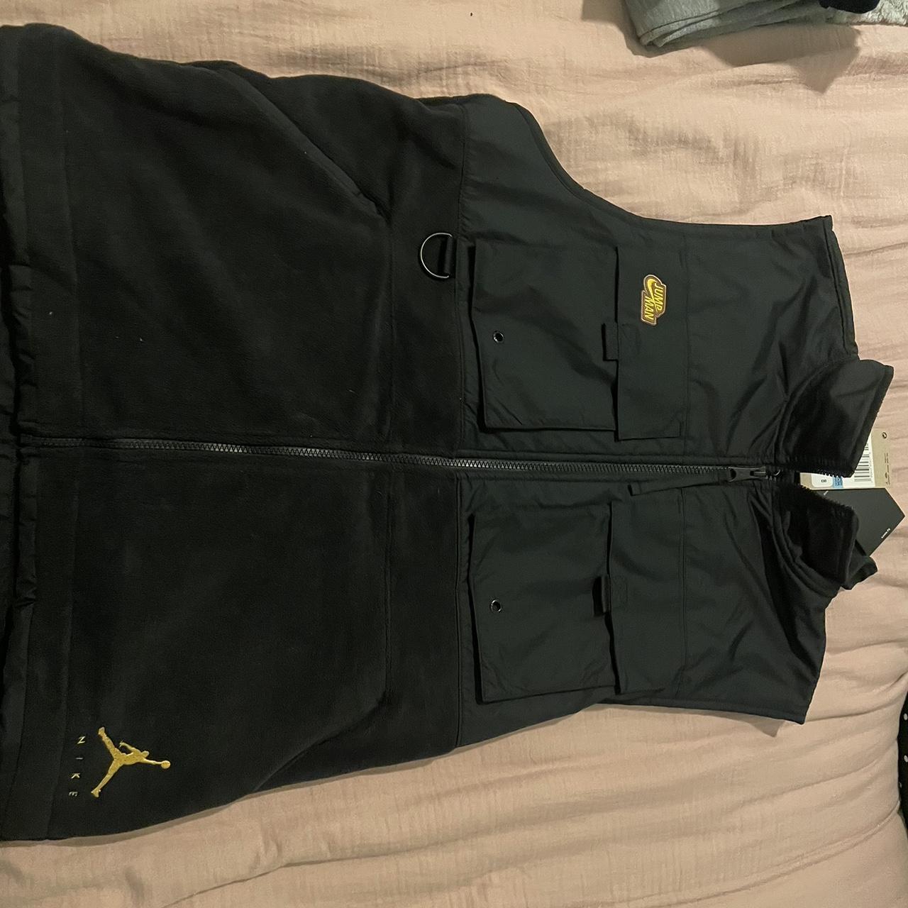 Jordan Men’s Black Gillet BRAND NEW , medium (DEAD... - Depop