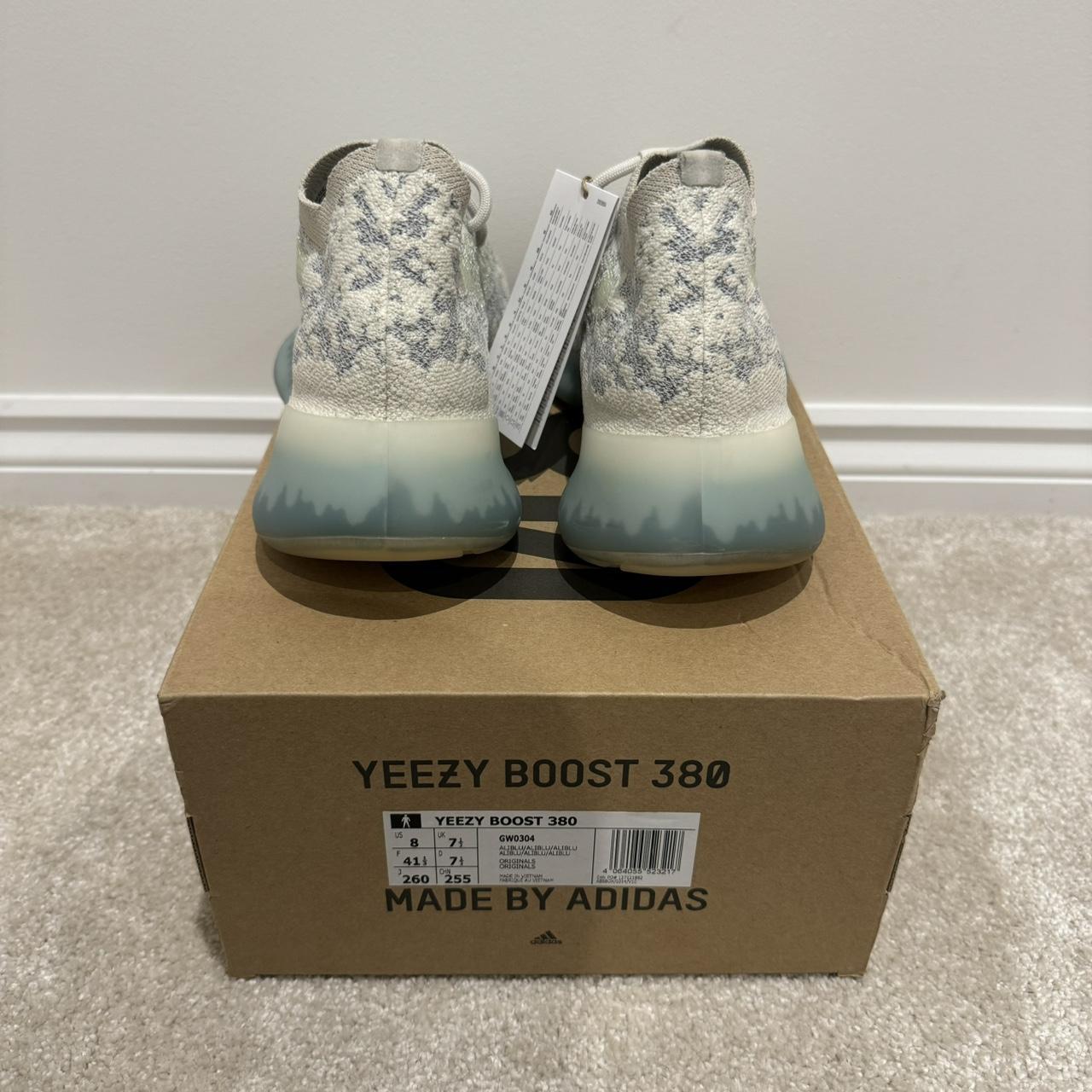 Adidas Yeezy 380 Alien Blue UK 7.5 Brand new with tags - Depop