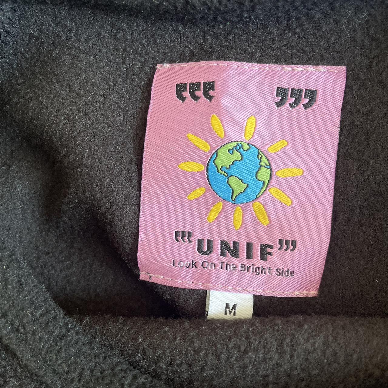 UNIF comfy logo sweater #unif - Depop