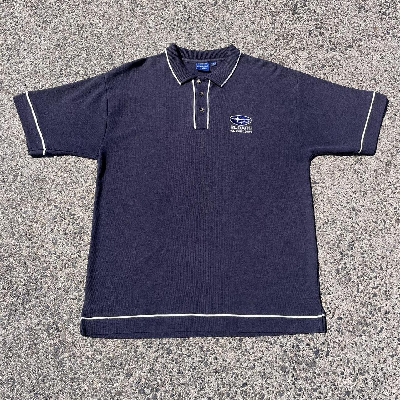 💫 Vintage Subaru 90’s Car Polo Shirt • Instant... - Depop