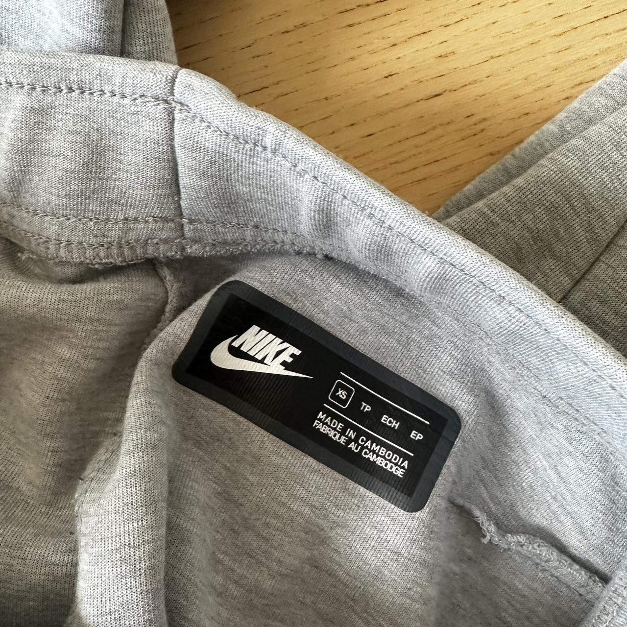Nike Grey Tech Fleece Joggers. size Xtra Small.... - Depop