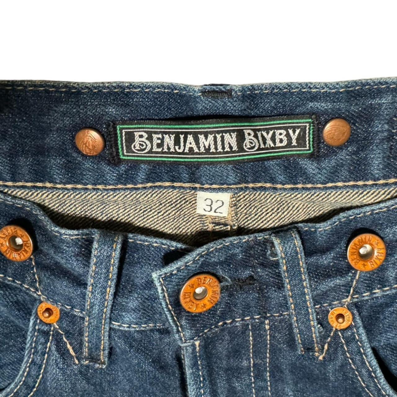 RARE Benjamin Bixby Selvedge Denim Jeans Men's Slim... - Depop