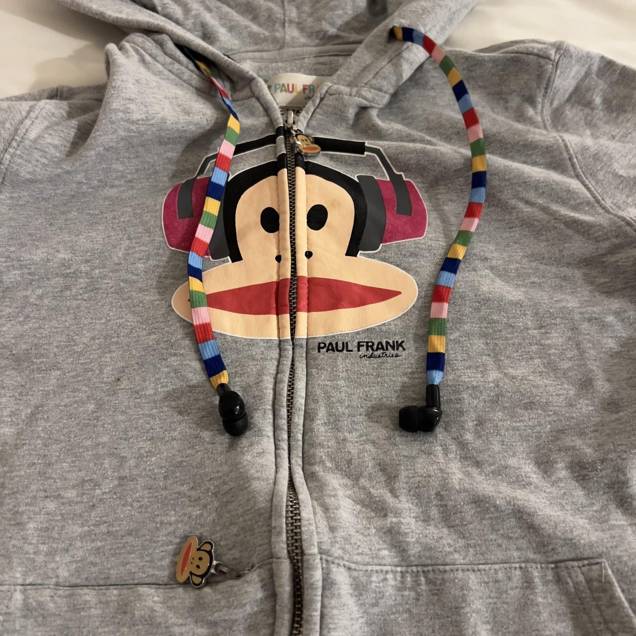 PAUL FRANK 2000s Headphone Zip Up in size XS Love... - Depop