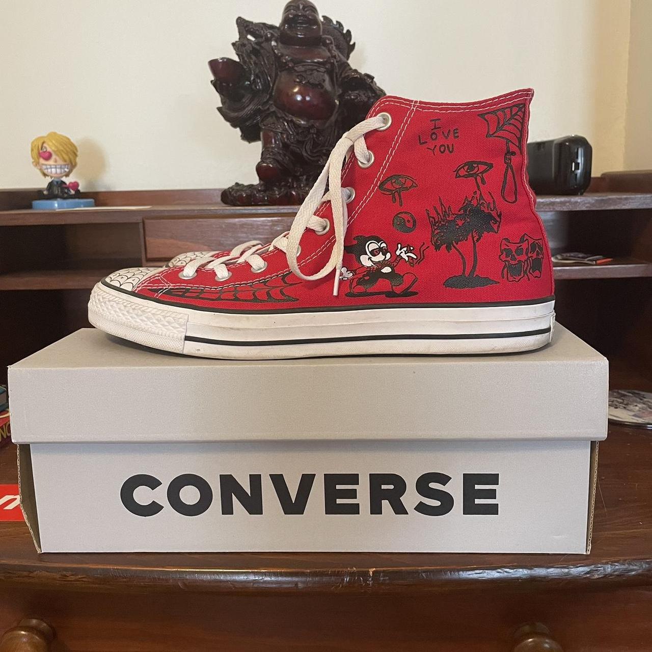 Converse Sean Pablo Chuck Taylor Pro Worn less than... - Depop