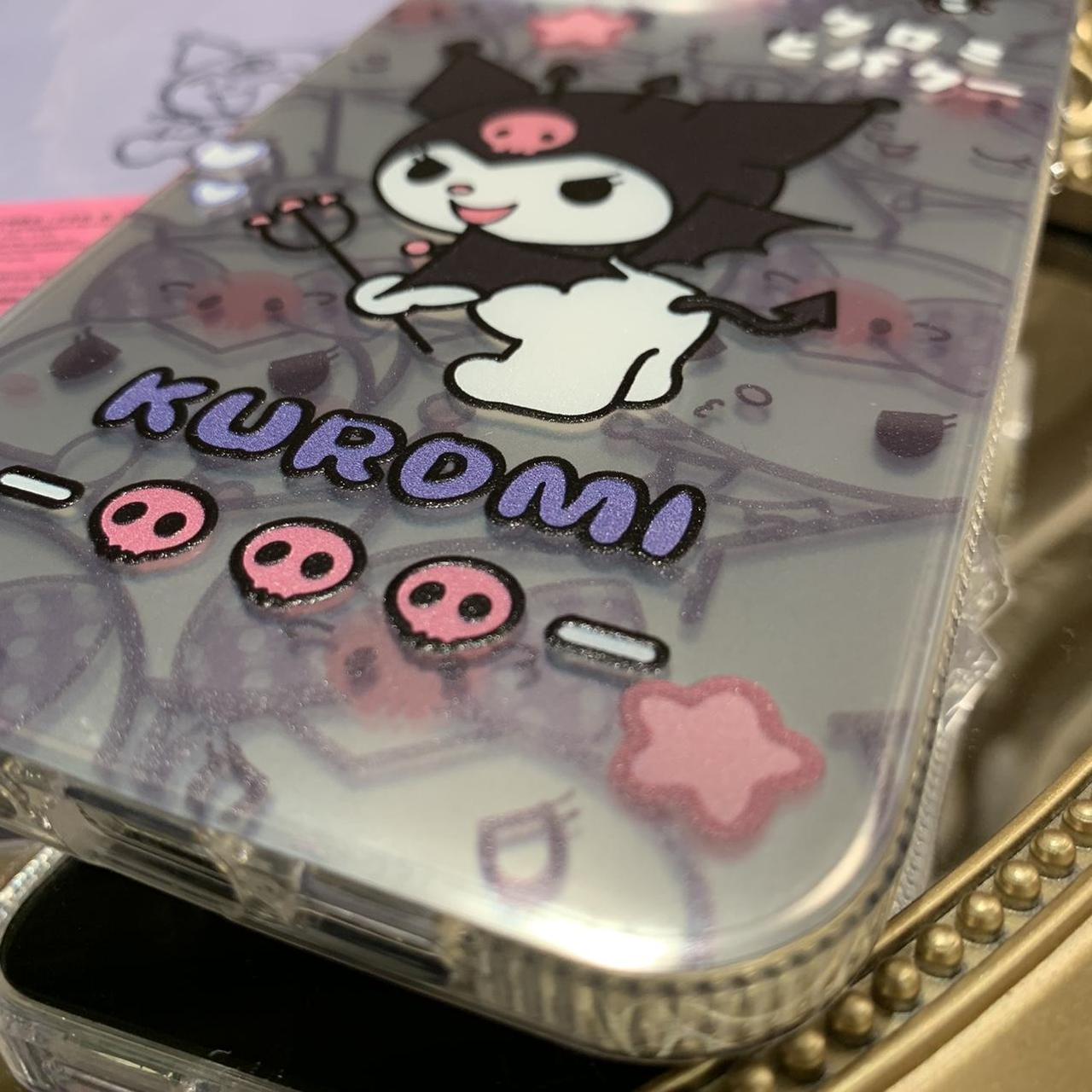 🔮Super Cute Adorable Kuromi Design Sliver Coating... - Depop