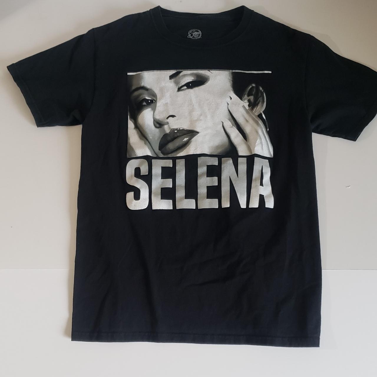 SELENA Official Merchandise Black T Shirt Sm Short... - Depop