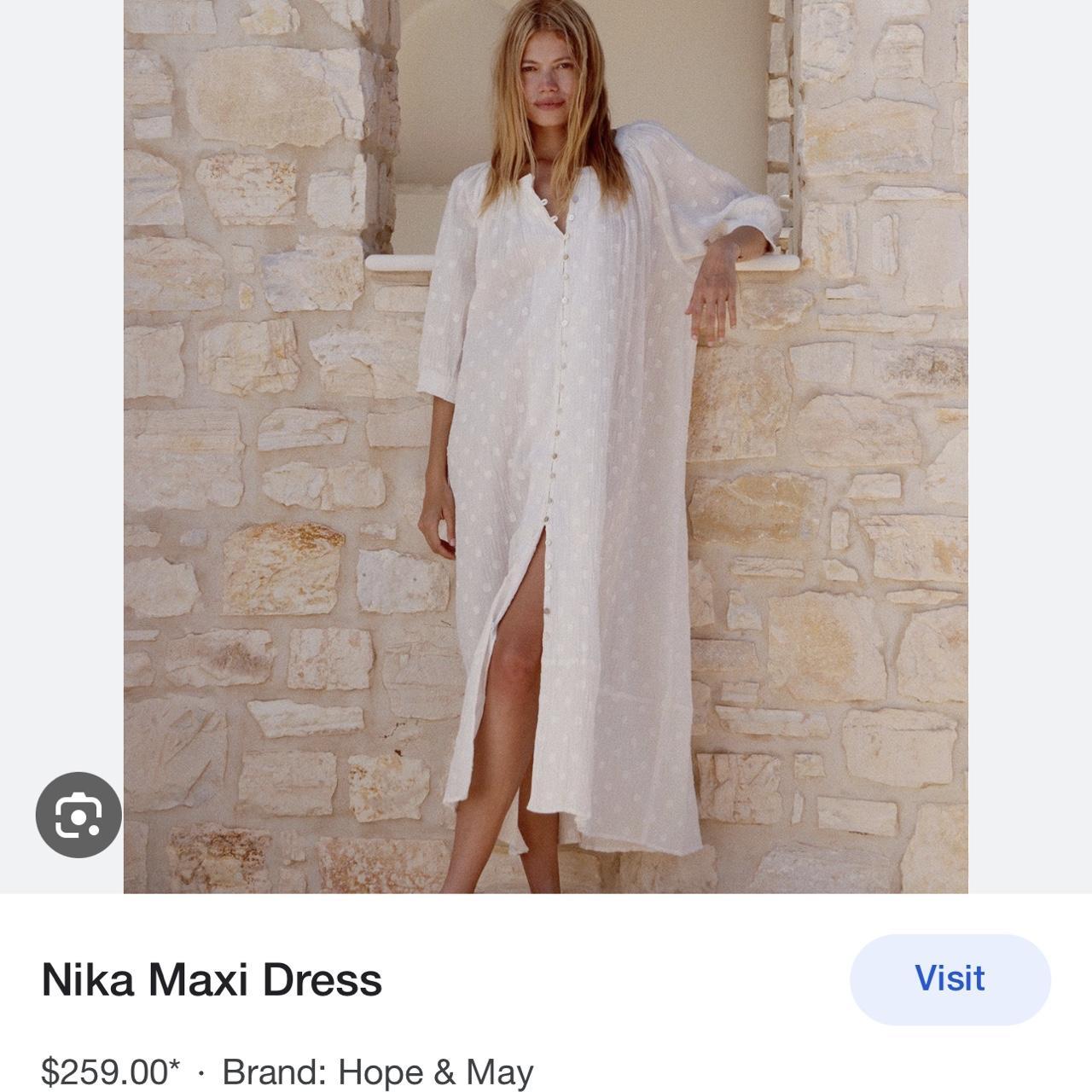 HOPE AND MAY Nika Maxi Dress retails at $259... - Depop