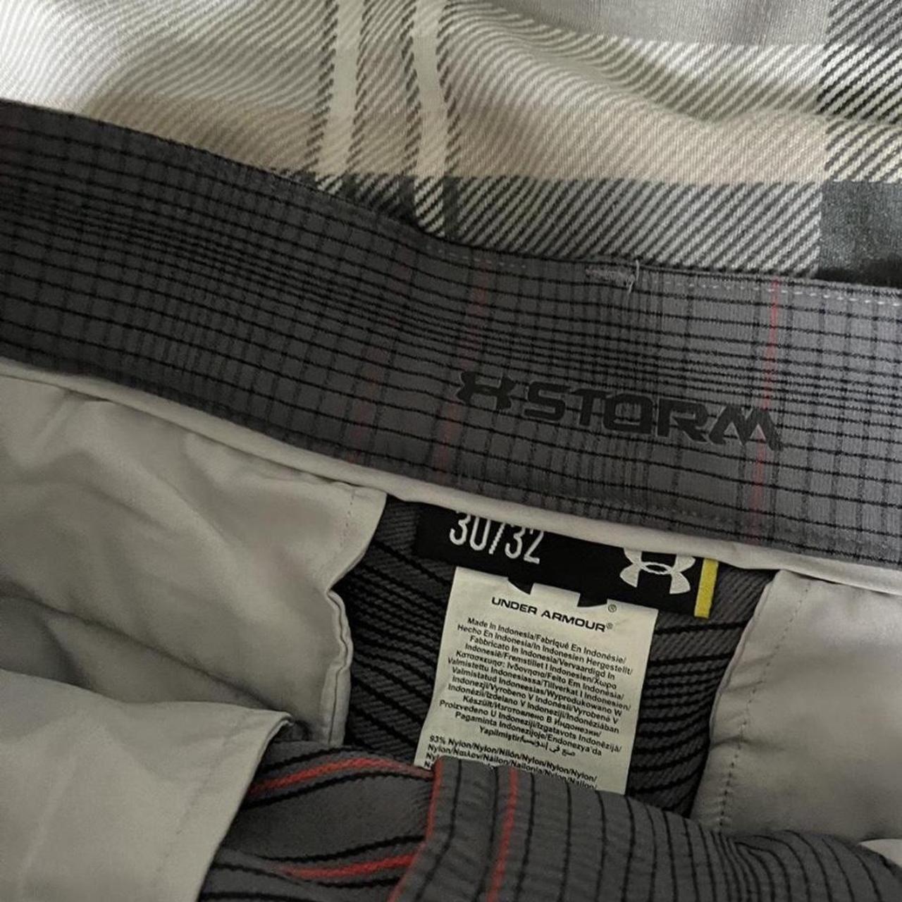 Checkered under armor golf trousers. #golf #sport... - Depop