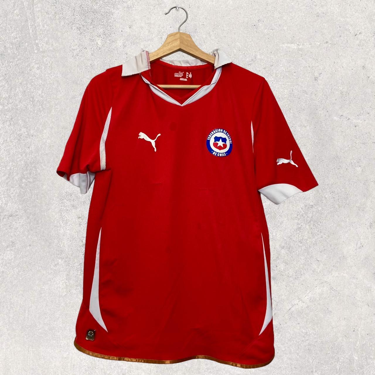 Puma De Chile Soccer Jersey Size: M 📐 20x26 Good... - Depop