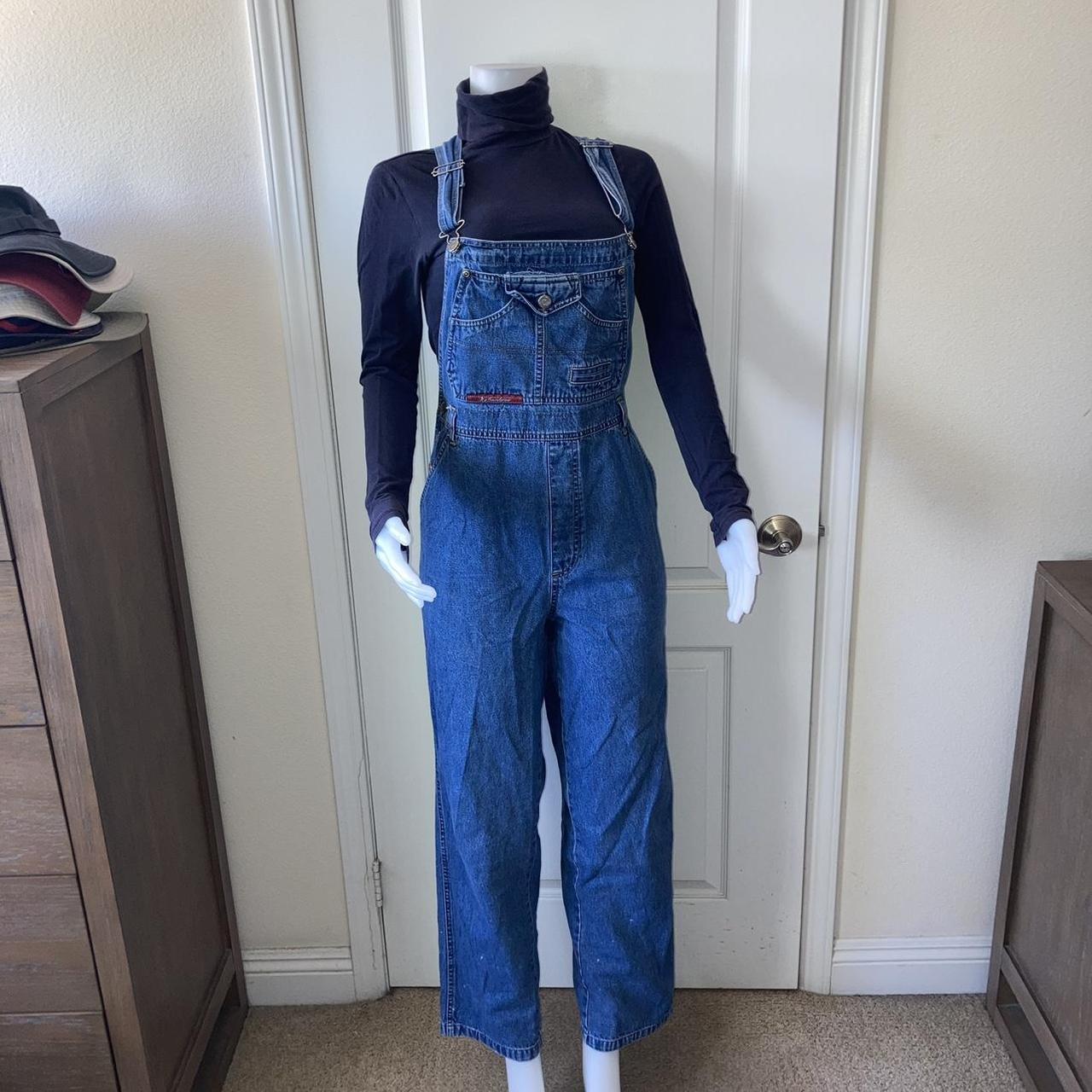 Vintage 90s y2k NO BOUNDARIES overalls. Labeled a... - Depop