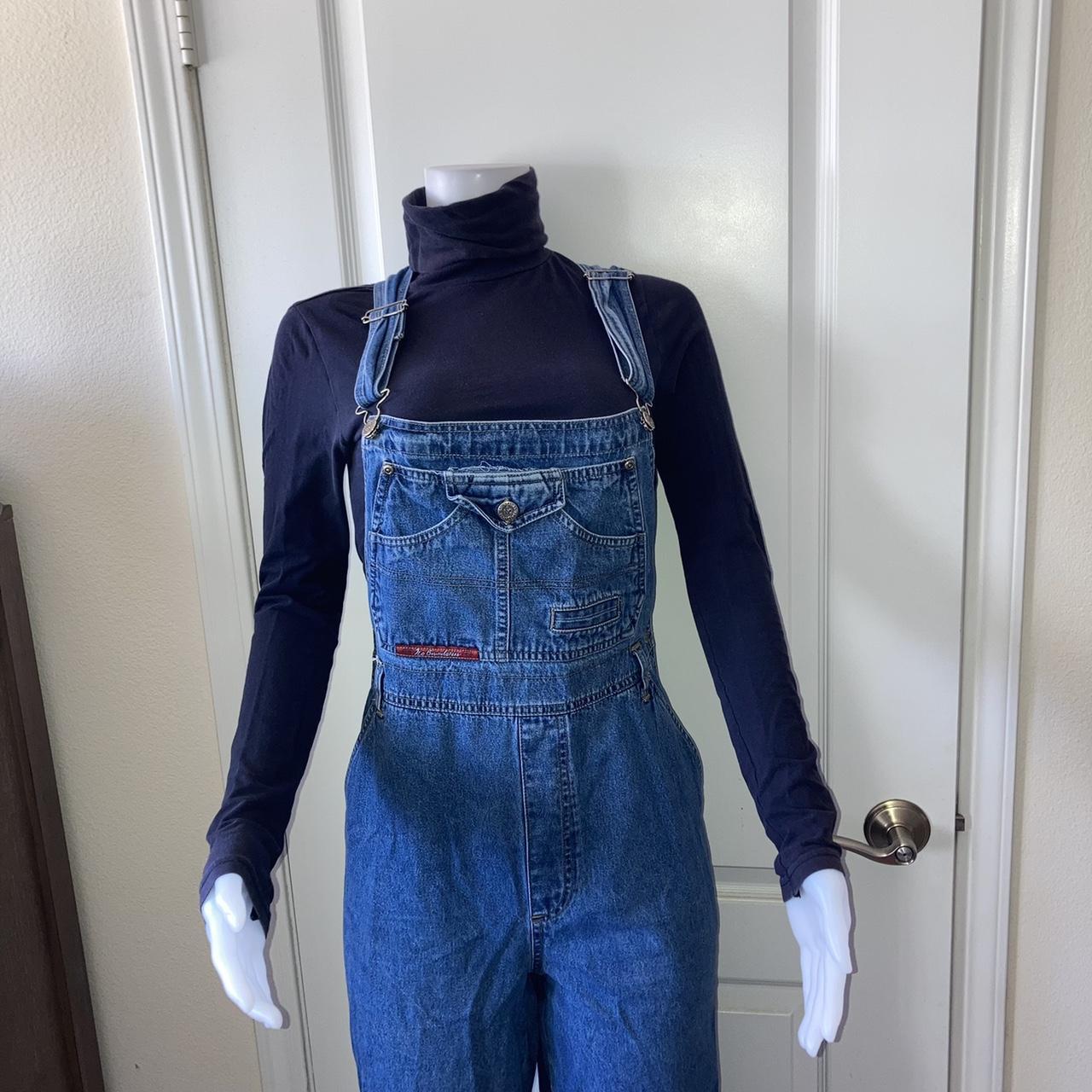 Vintage 90s y2k NO BOUNDARIES overalls. Labeled a... - Depop