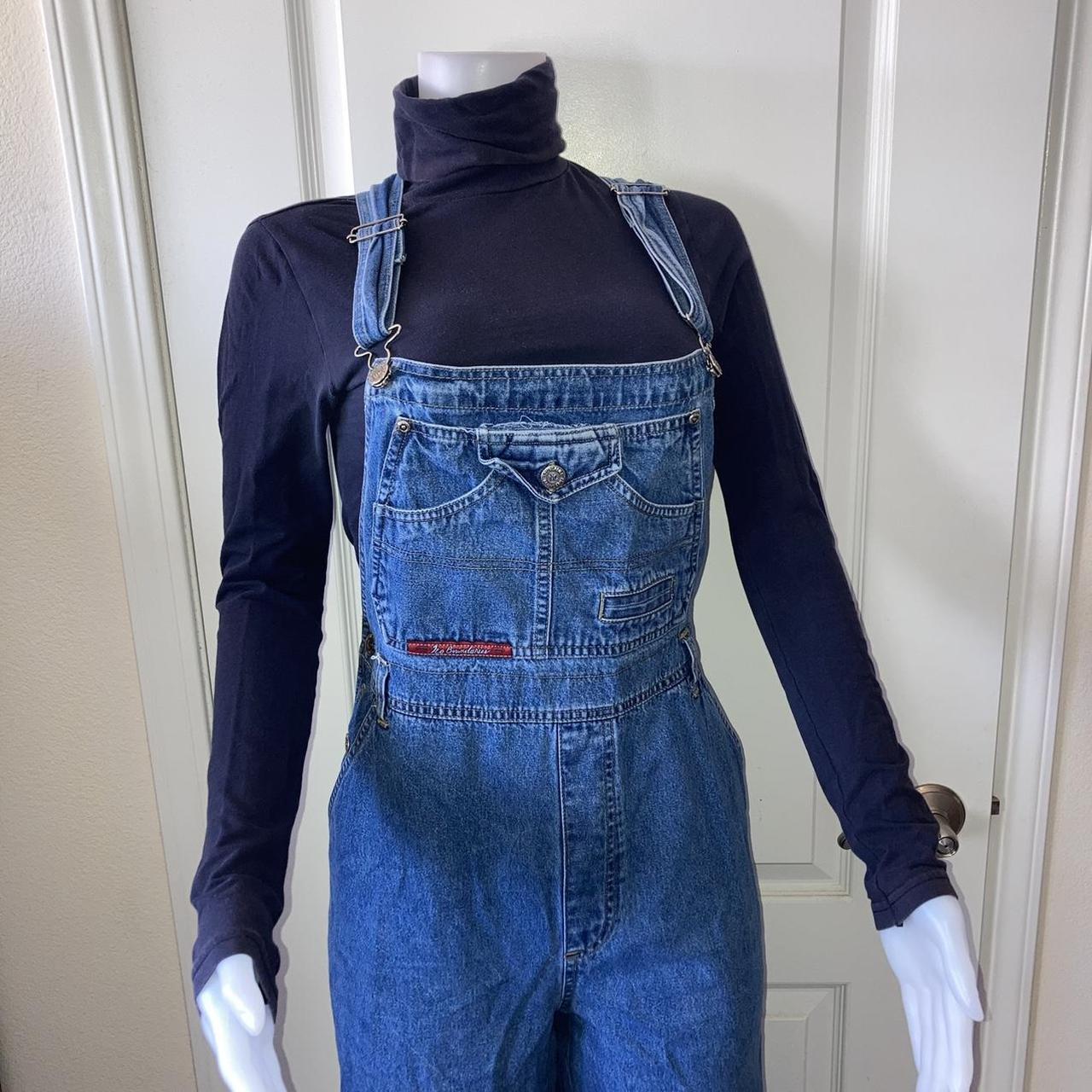 Vintage 90s y2k NO BOUNDARIES overalls. Labeled a... - Depop