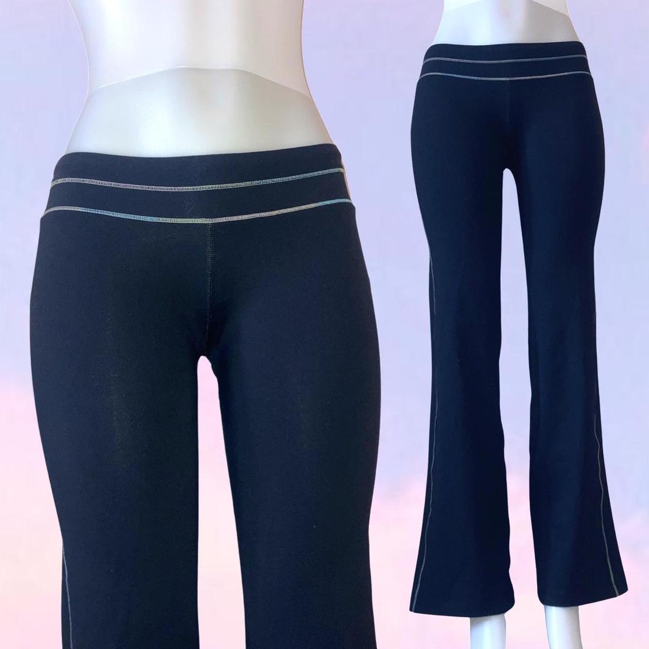 Early 2000s y2k yoga / workout pants. Flared leg.... - Depop