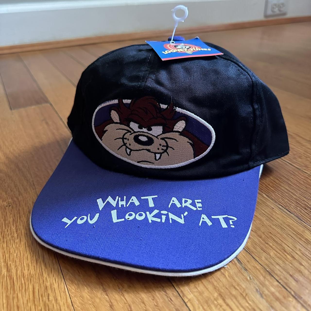 Vintage 1990s Looney Tunes Taz Hat Brand new with... - Depop