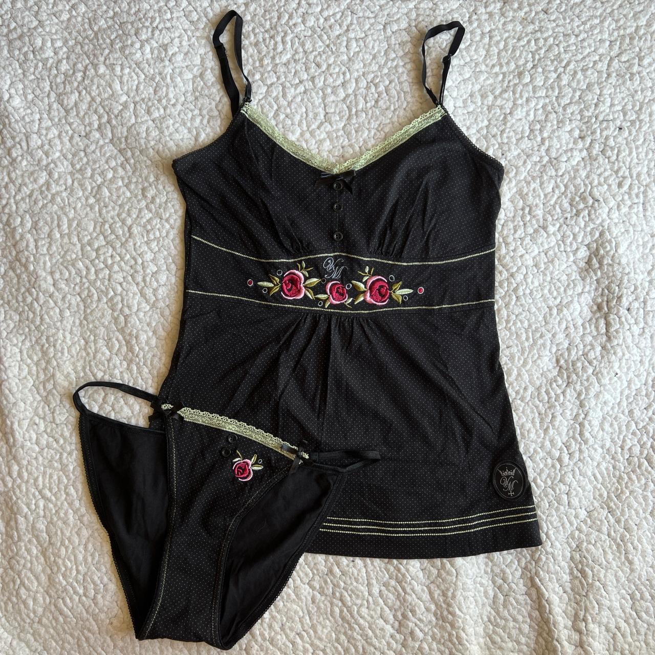 Vive Maria tank top and bottoms set -polka dots with... - Depop