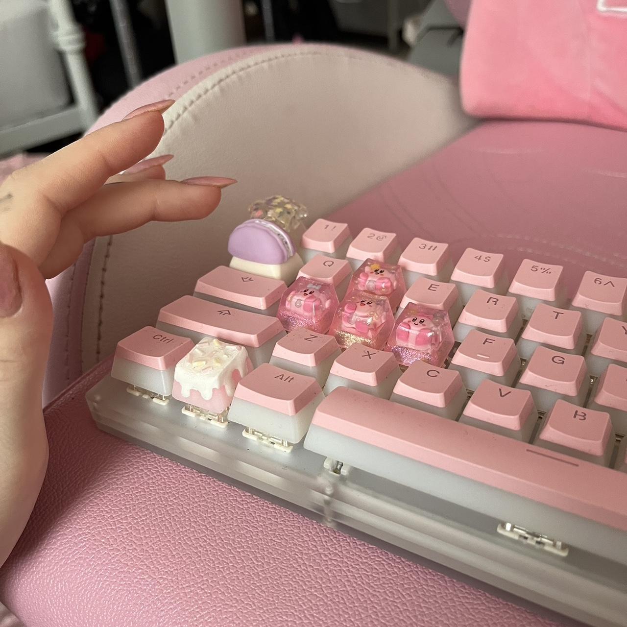 💗CUTE MACARON KEYCAP💗 -bought on Etsy! super cute... - Depop