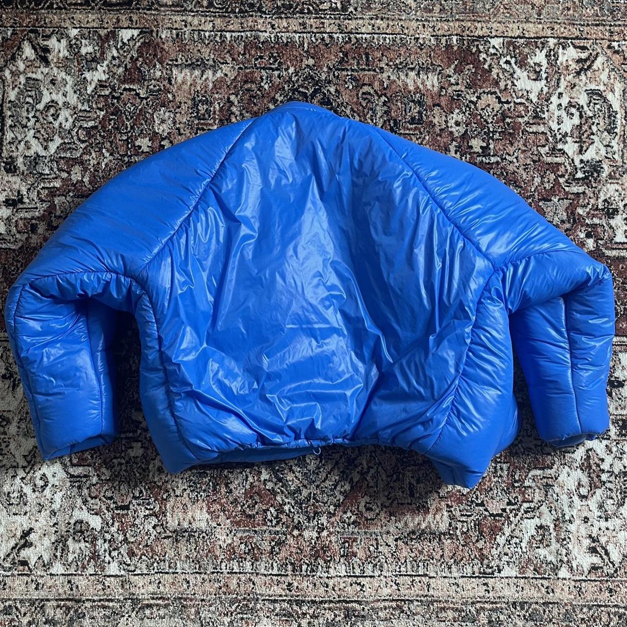 Yeezy - Gap blue puffer jackets Size -... | Depop