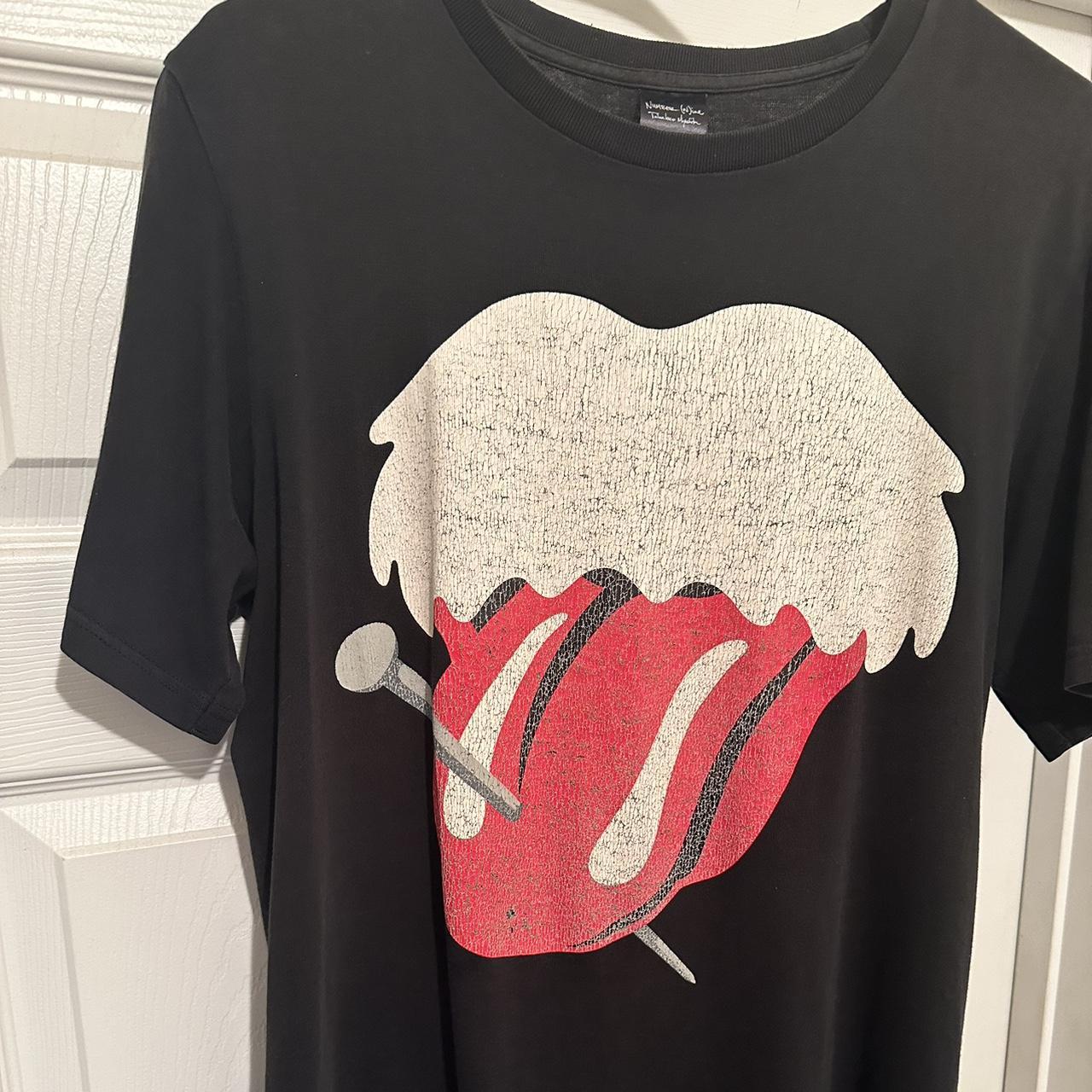 Number Nine Rolling Stones Shirt Size 3 Good... - Depop