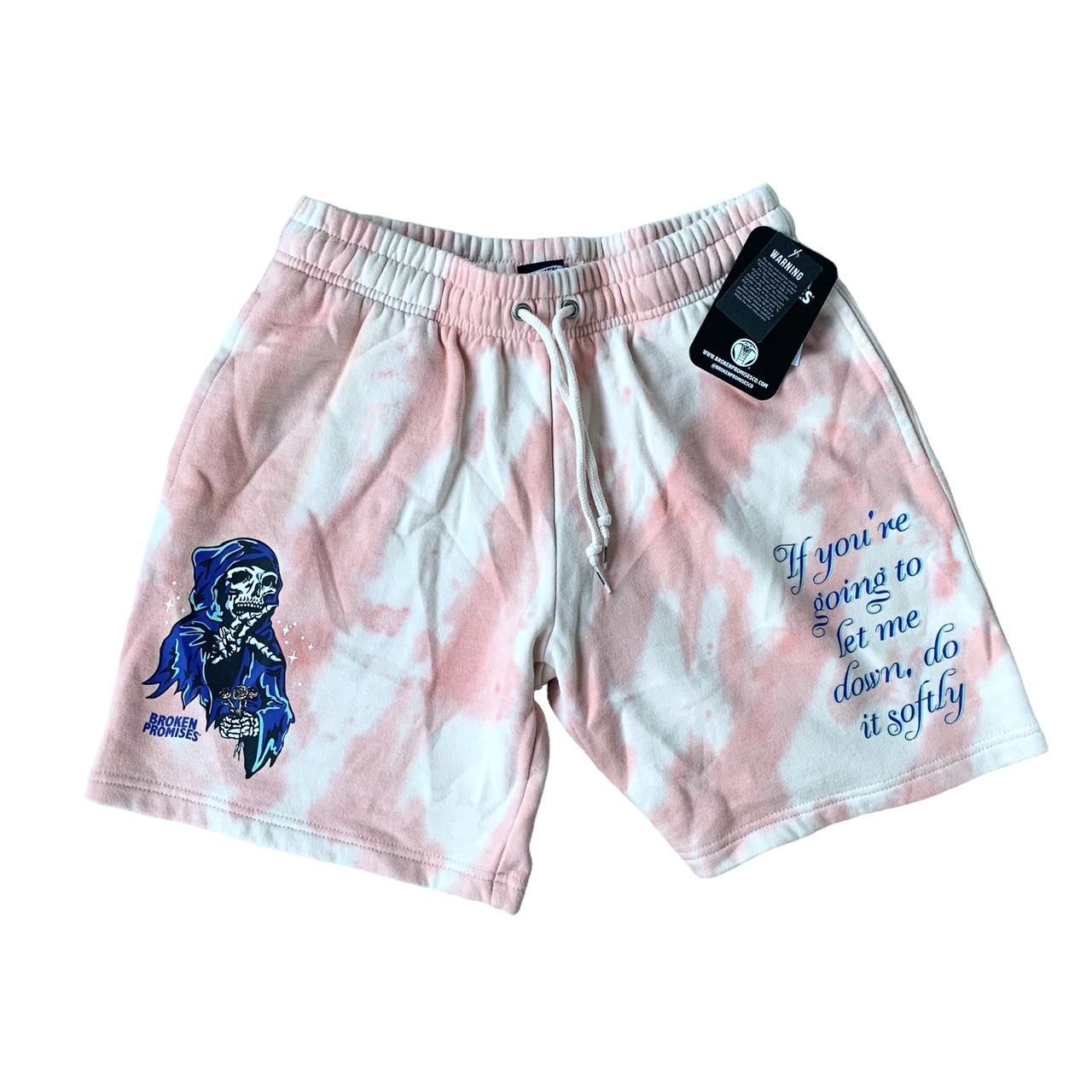 Broken promises shorts Tie dye New with tags - Depop