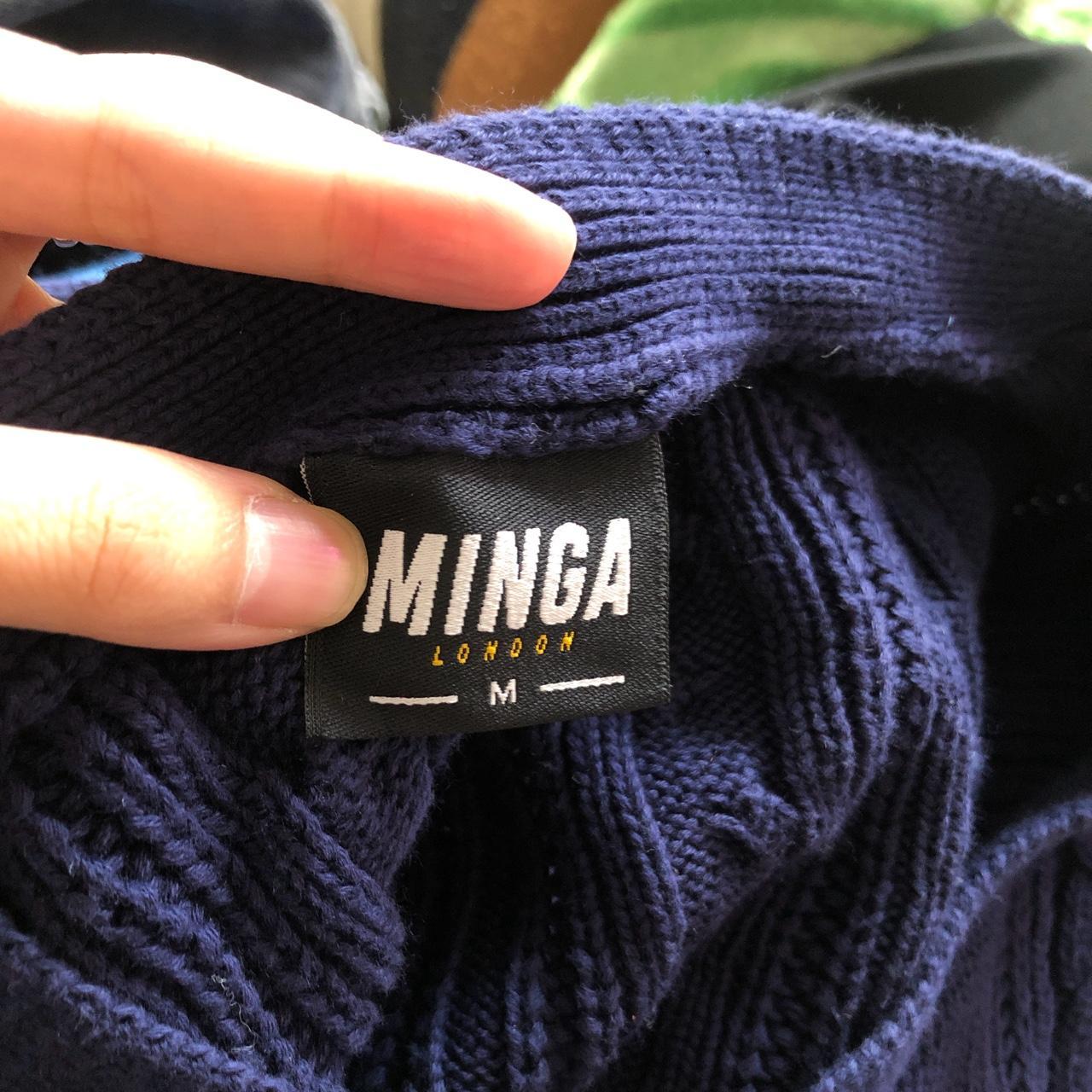 minga london cable knit cardigan with the cutest... - Depop