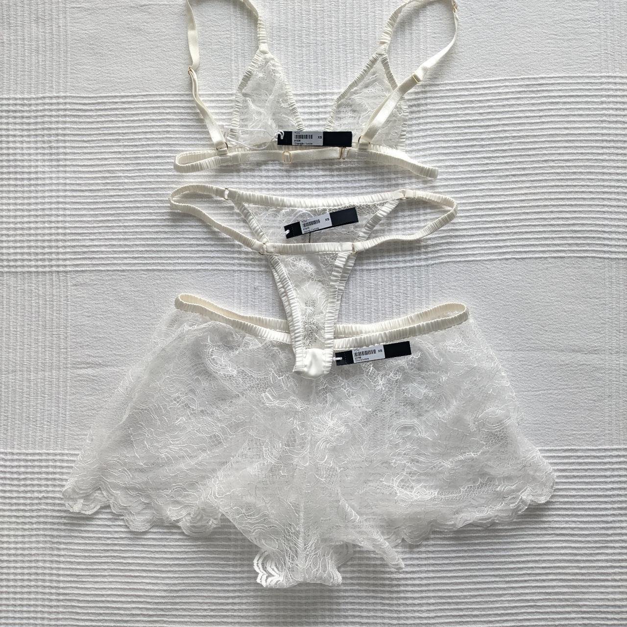 Womens White Bra Depop