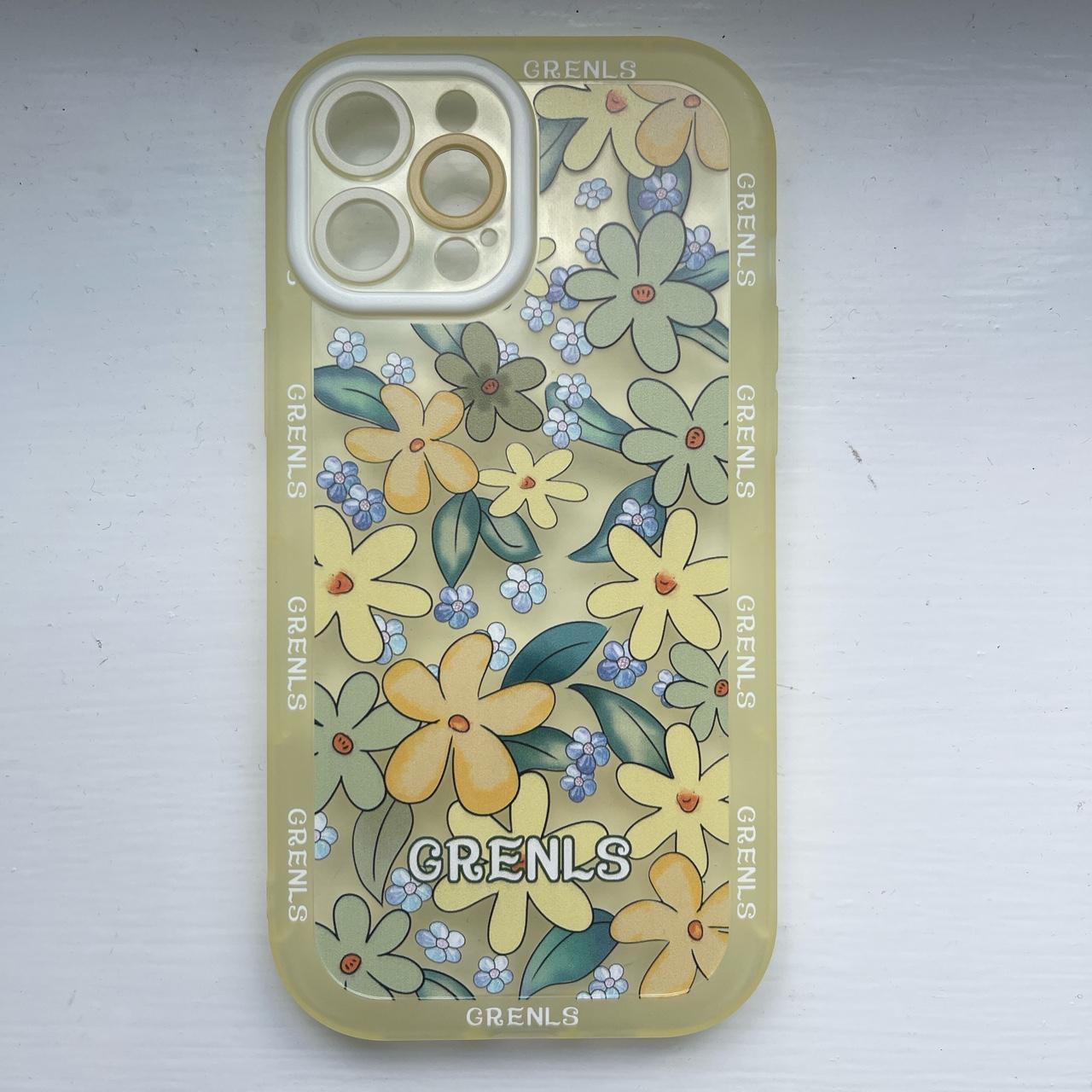 Yellow flower case for iPhone 12 Pro Max Brand new... - Depop