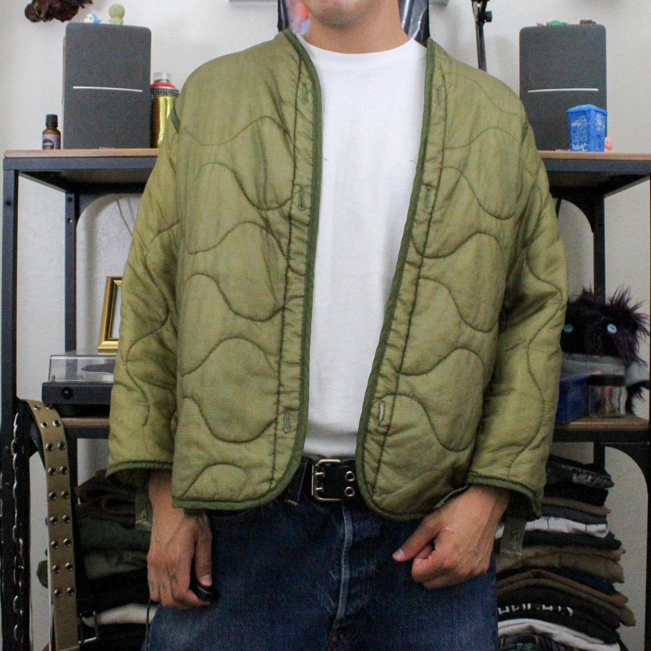American Vintage Men's Green Jacket | Depop