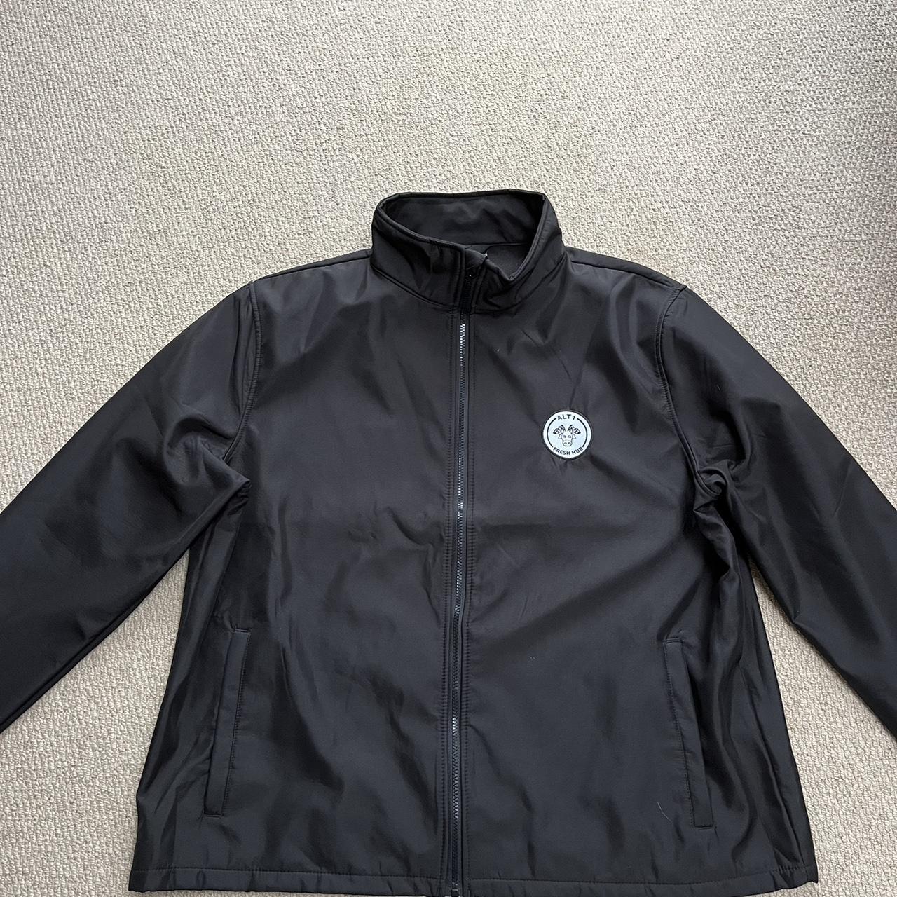 Amazon black jacket ALT1 Amazon warehouse jacket... - Depop