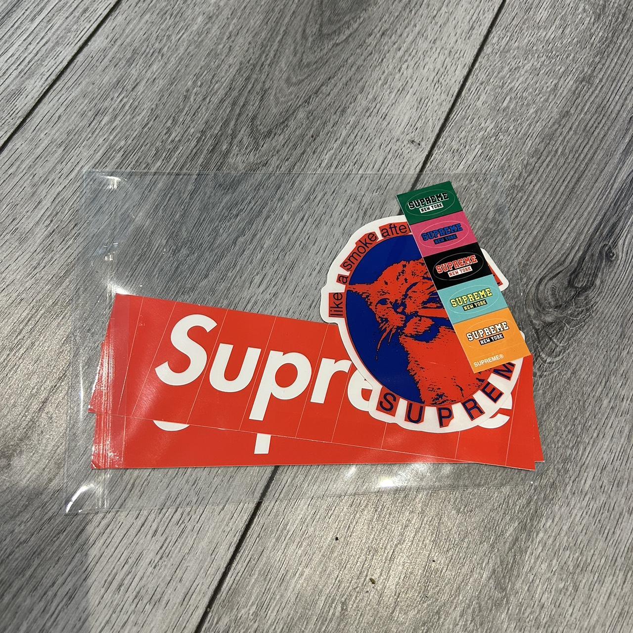 Supreme SS23 sticker pack with rare peel and stick... - Depop