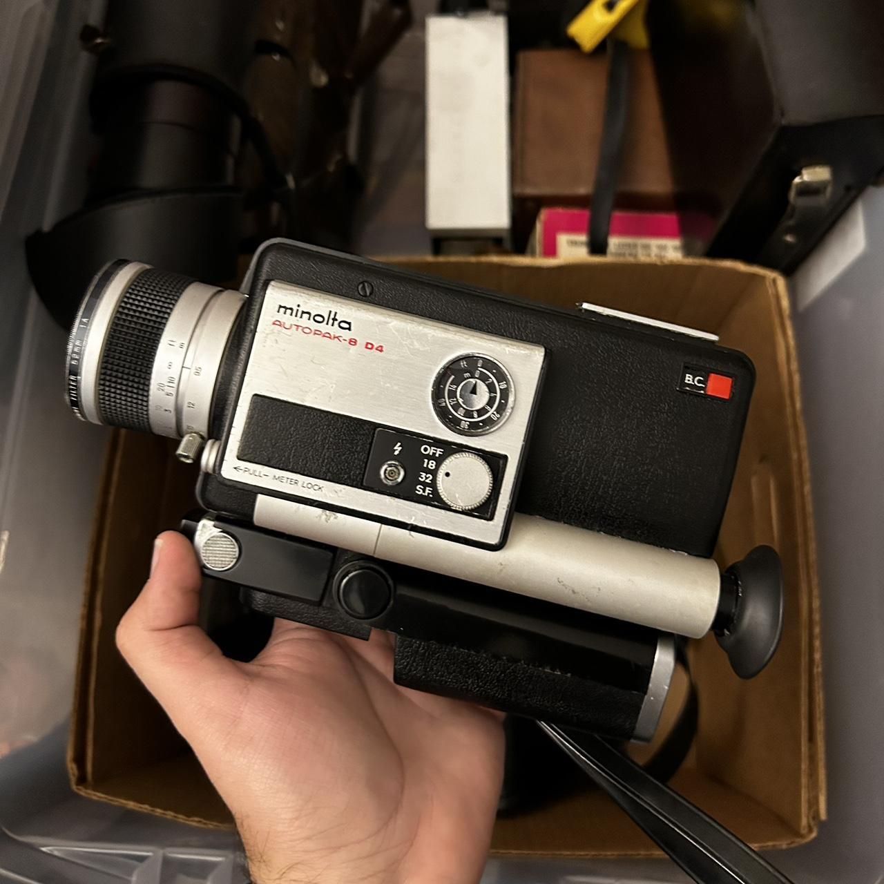 RARE Minolta auto-pak 8 d4 super 8 movie... - Depop