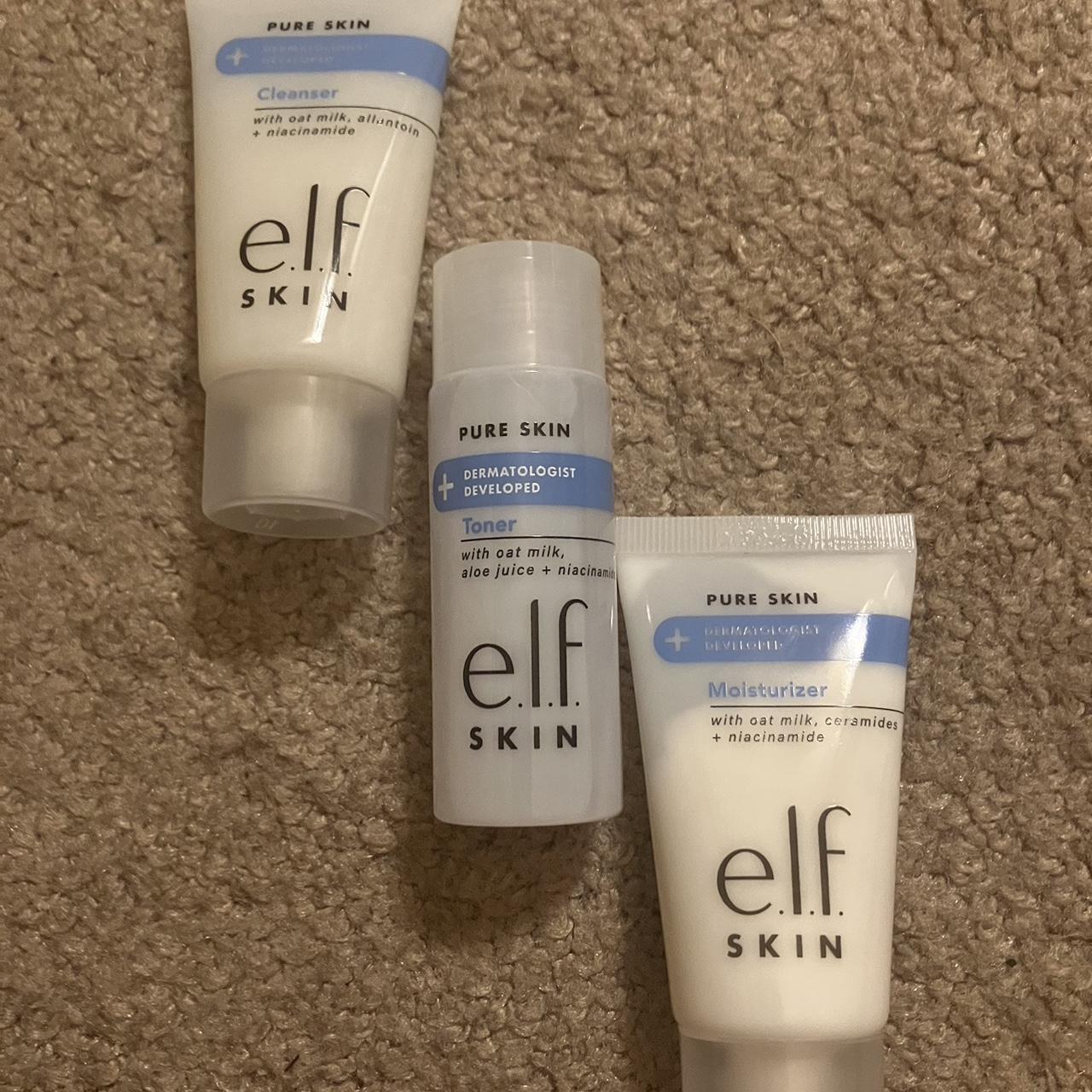 e.l.f. Blue and White Skincare | Depop