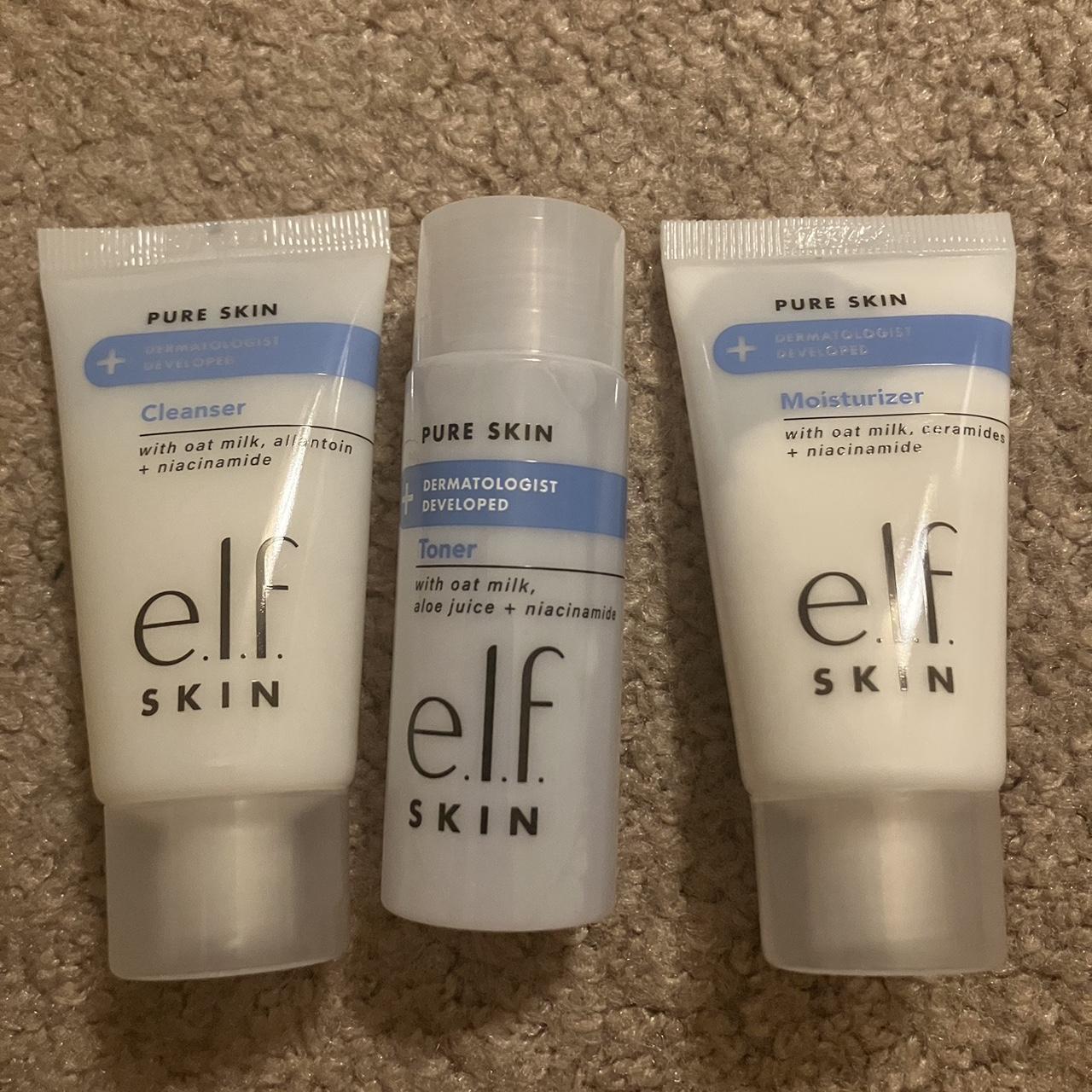 e.l.f. Blue and White Skincare | Depop